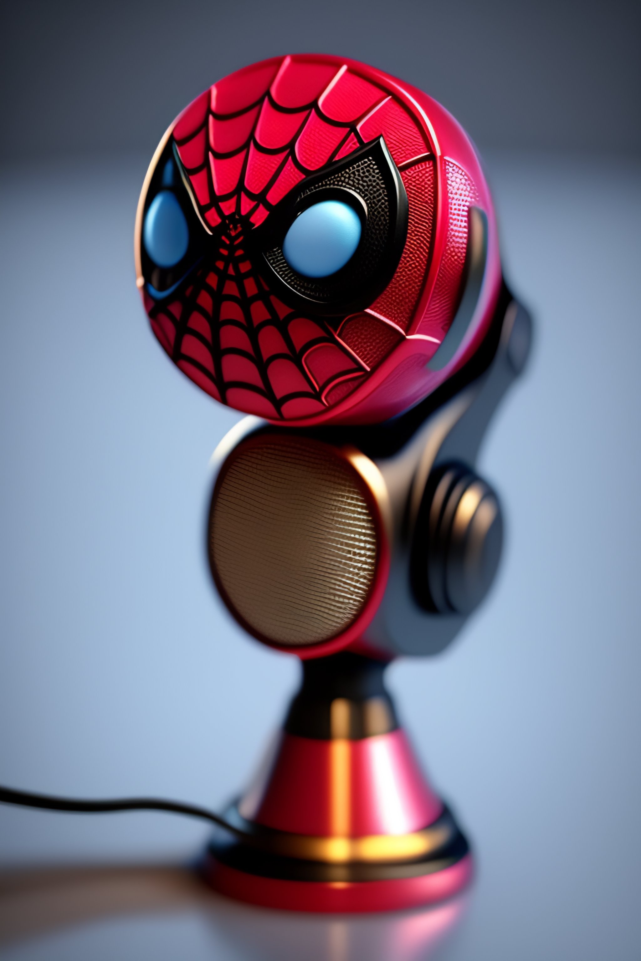 Lexica - Spiderman singing microphone funko realistic 3d render --q 5 ...