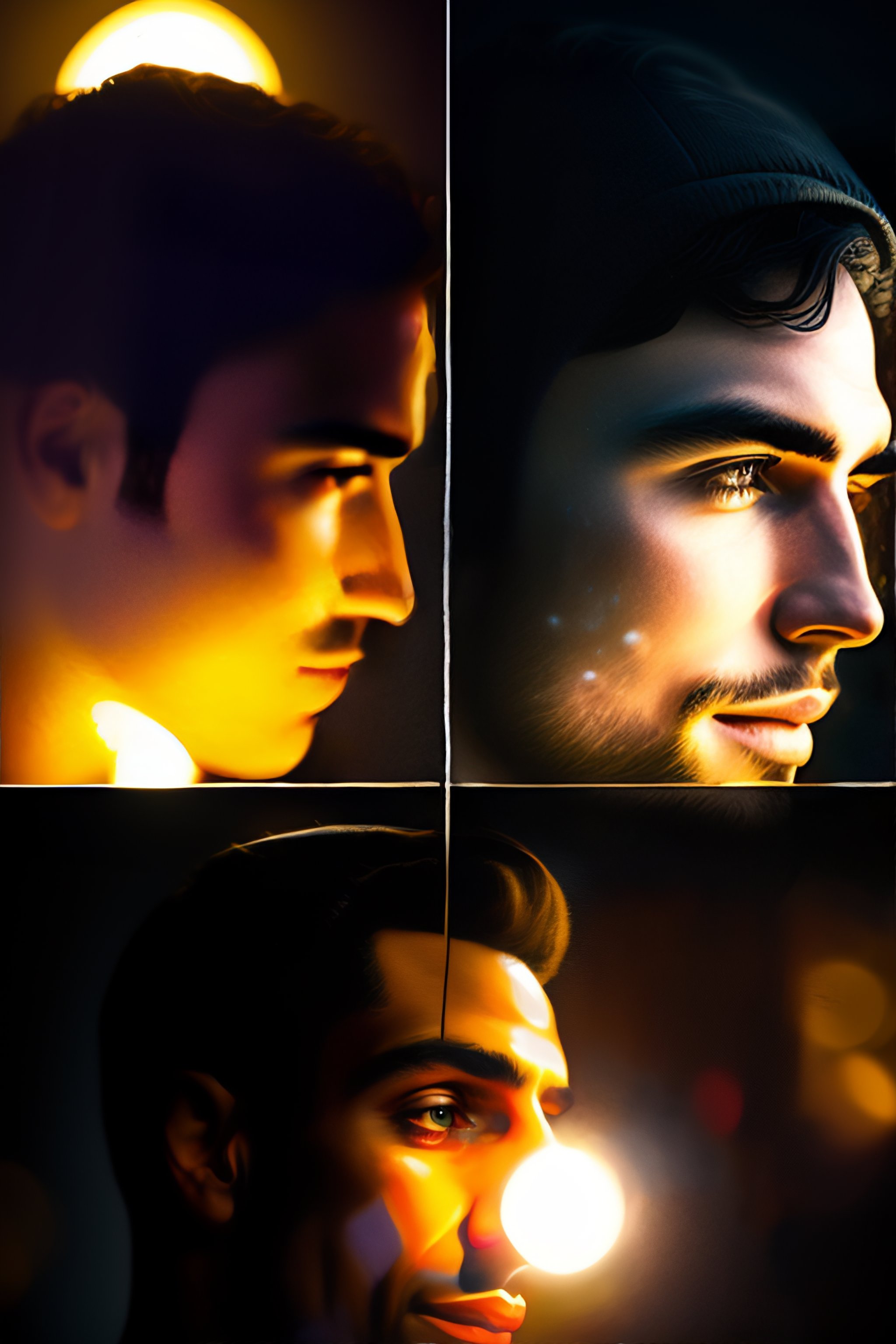 Lexica - A dark soul becoming light; men; high lights details