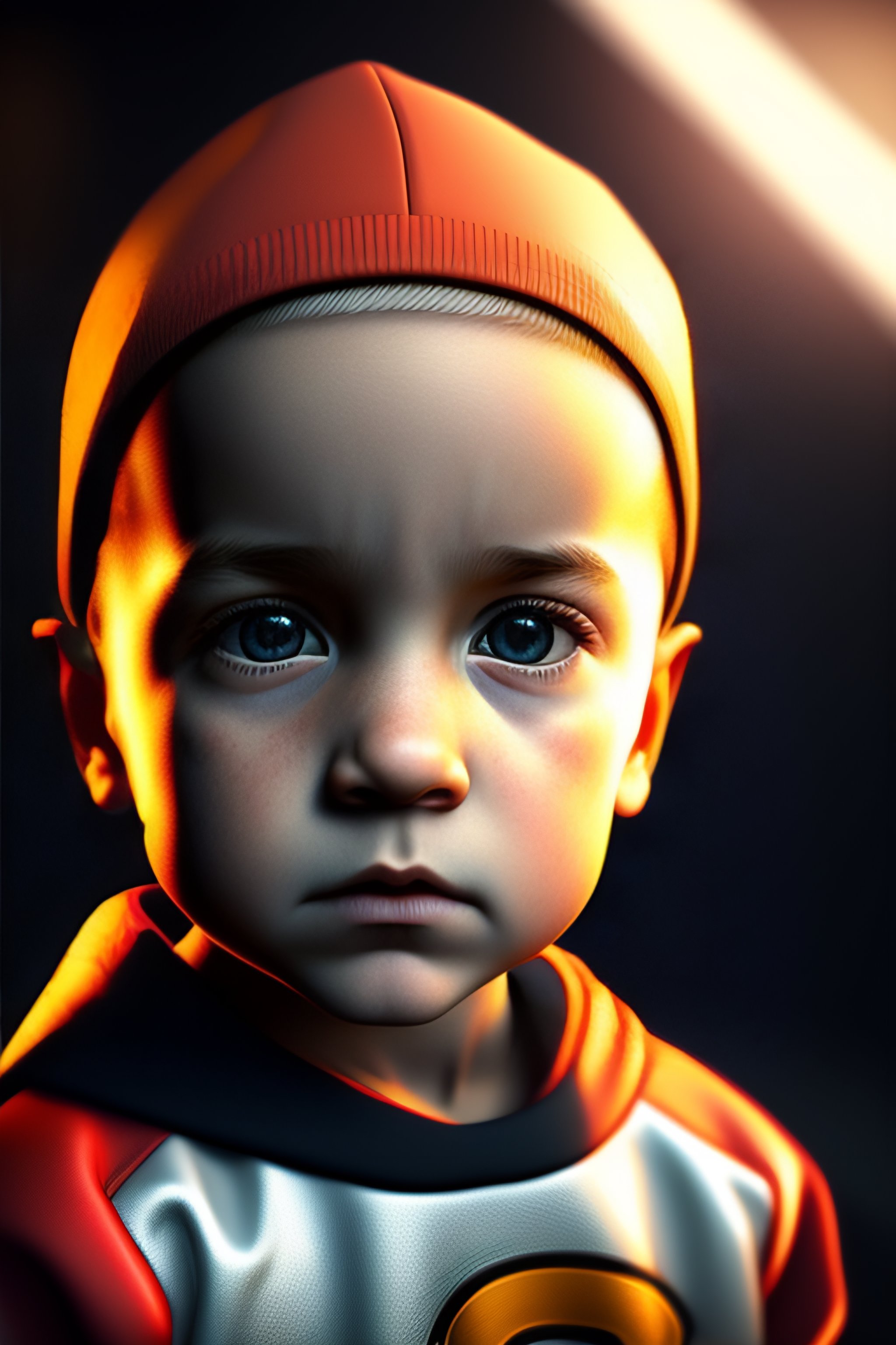 Lexica - Mdjrny-v4 style centered! ultrarealistic portrait of baby ...