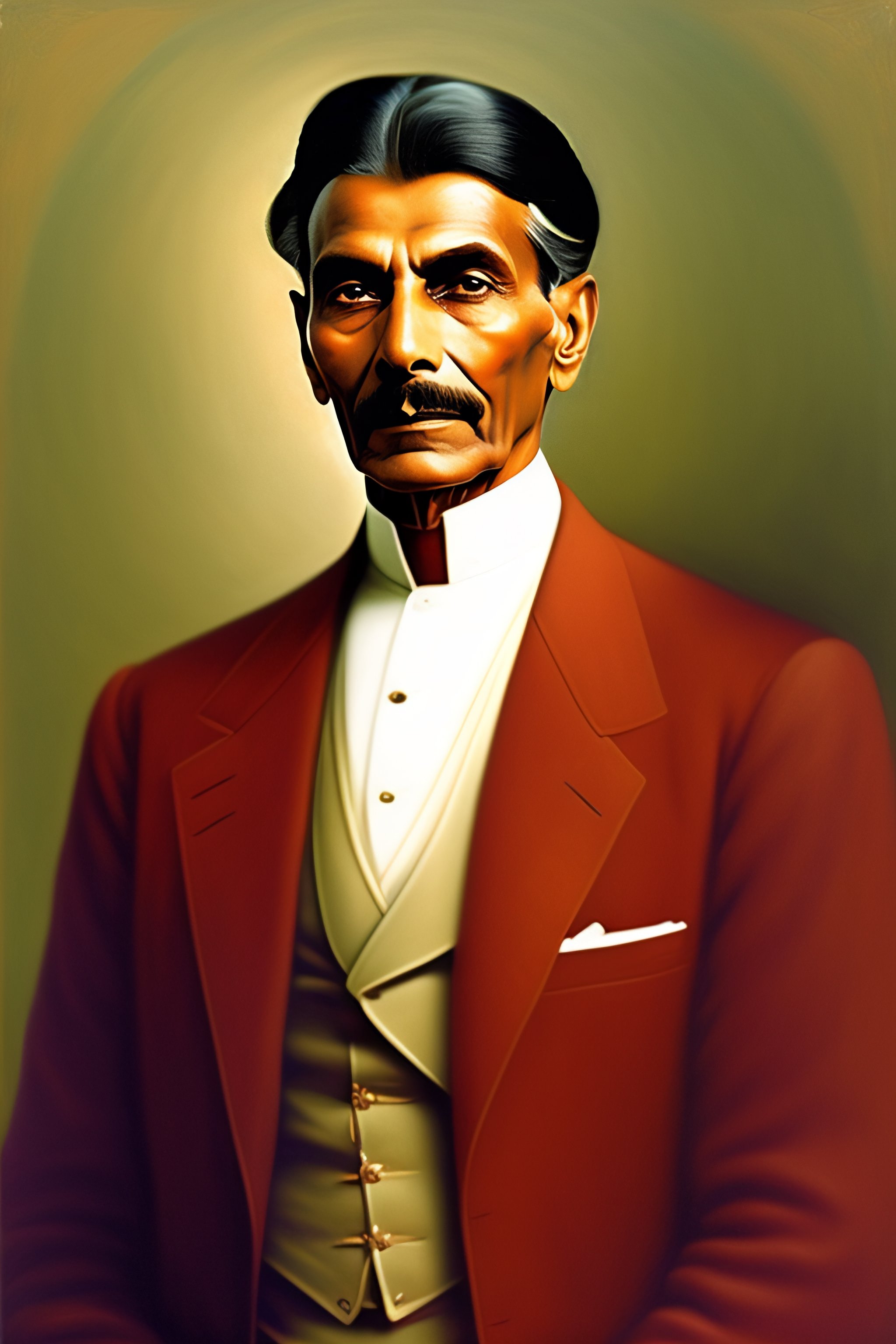 Lexica - Portrait of Jinnah