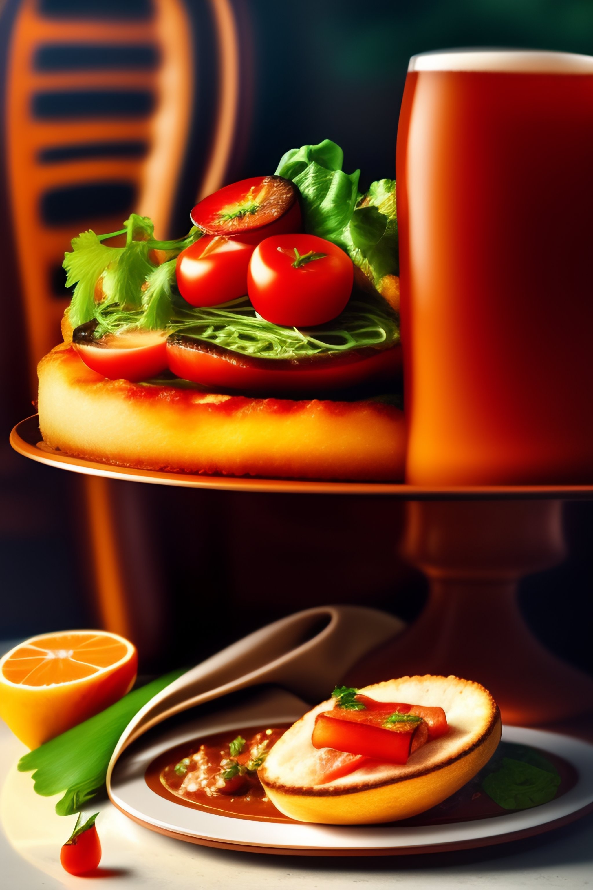 Lexica - Shoes eating dinner