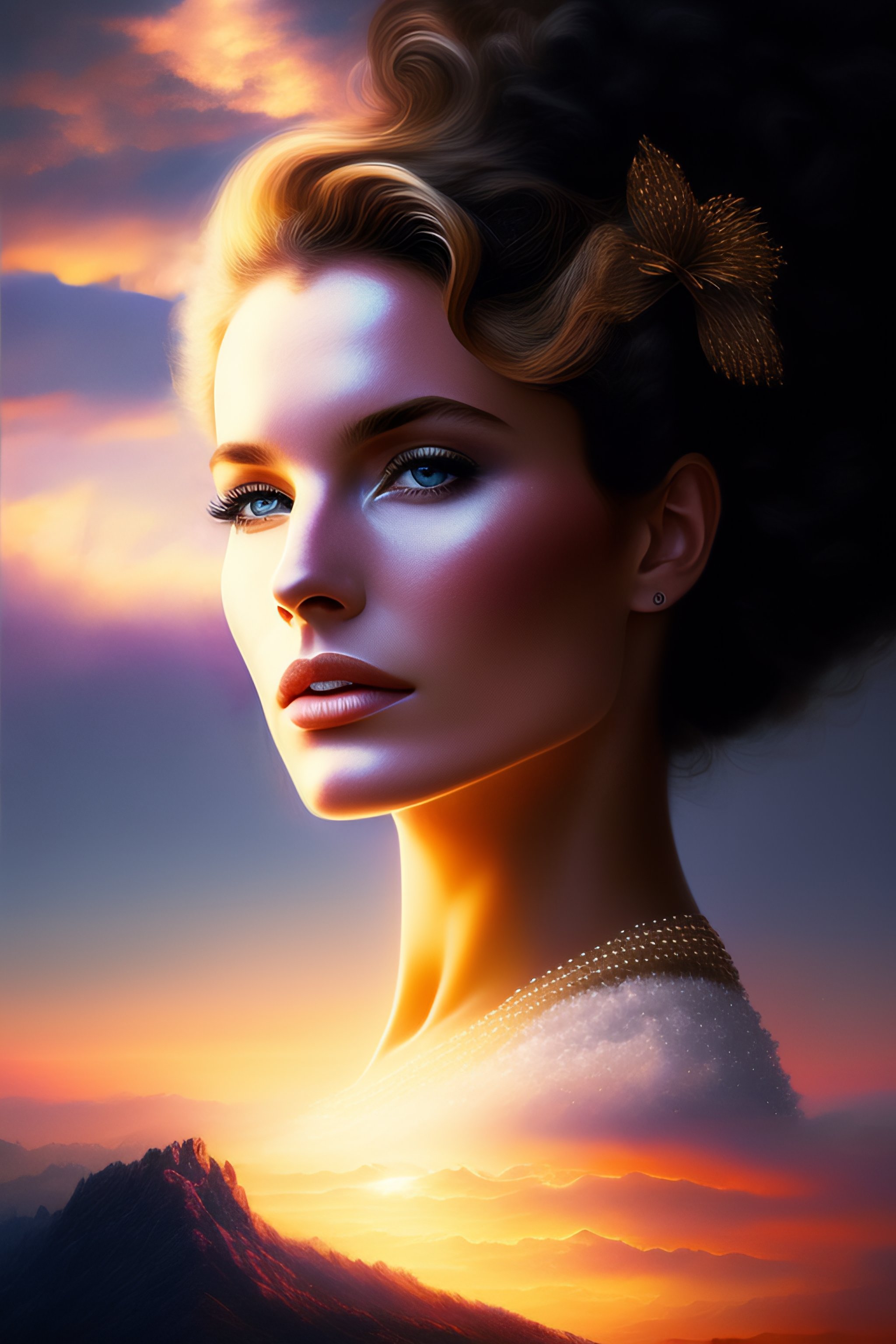 Lexica - Portrait of heaven