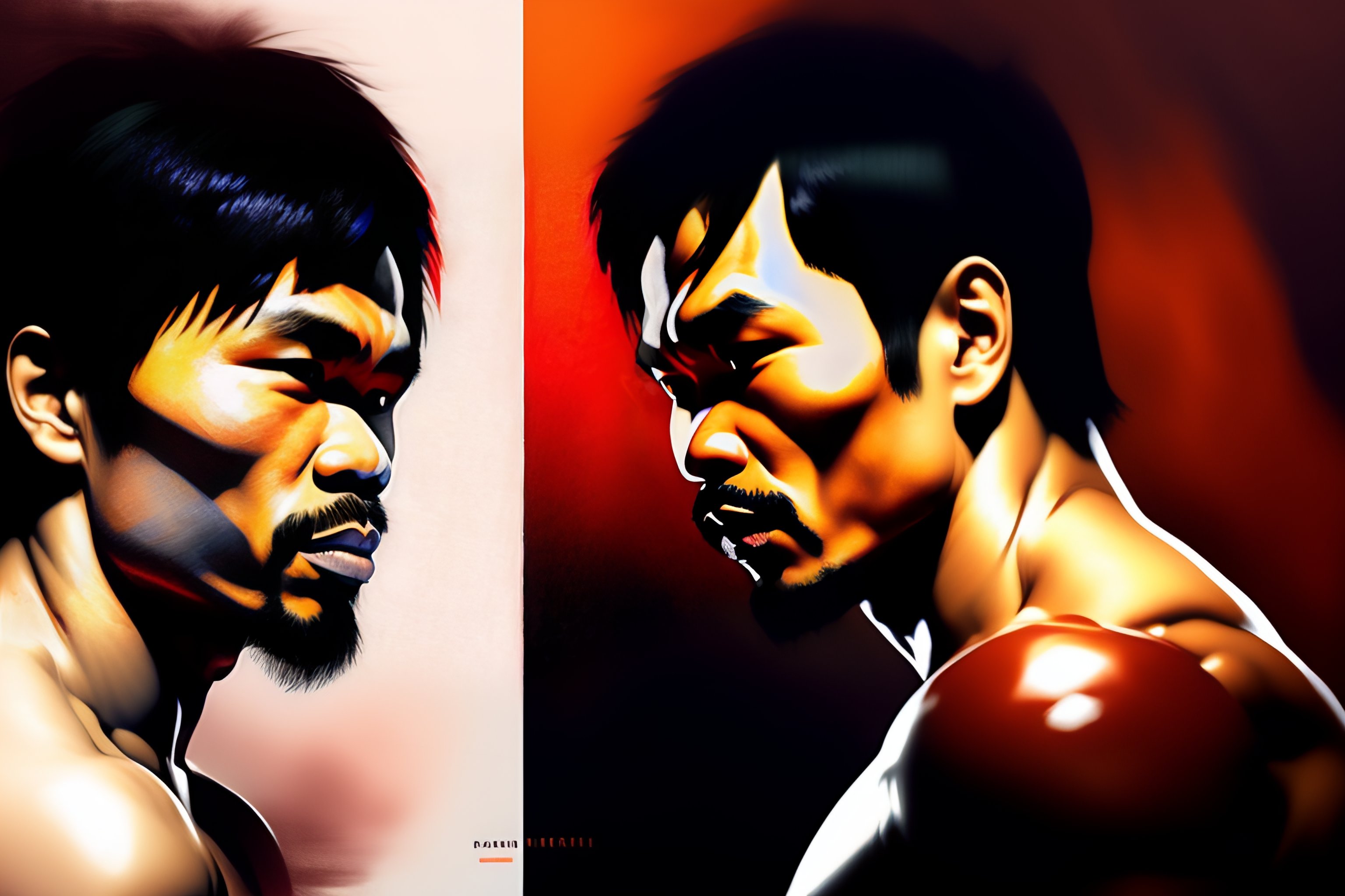Lexica - Manny pacquiao boxing stance anime, surrealism, greg rutkowski ...