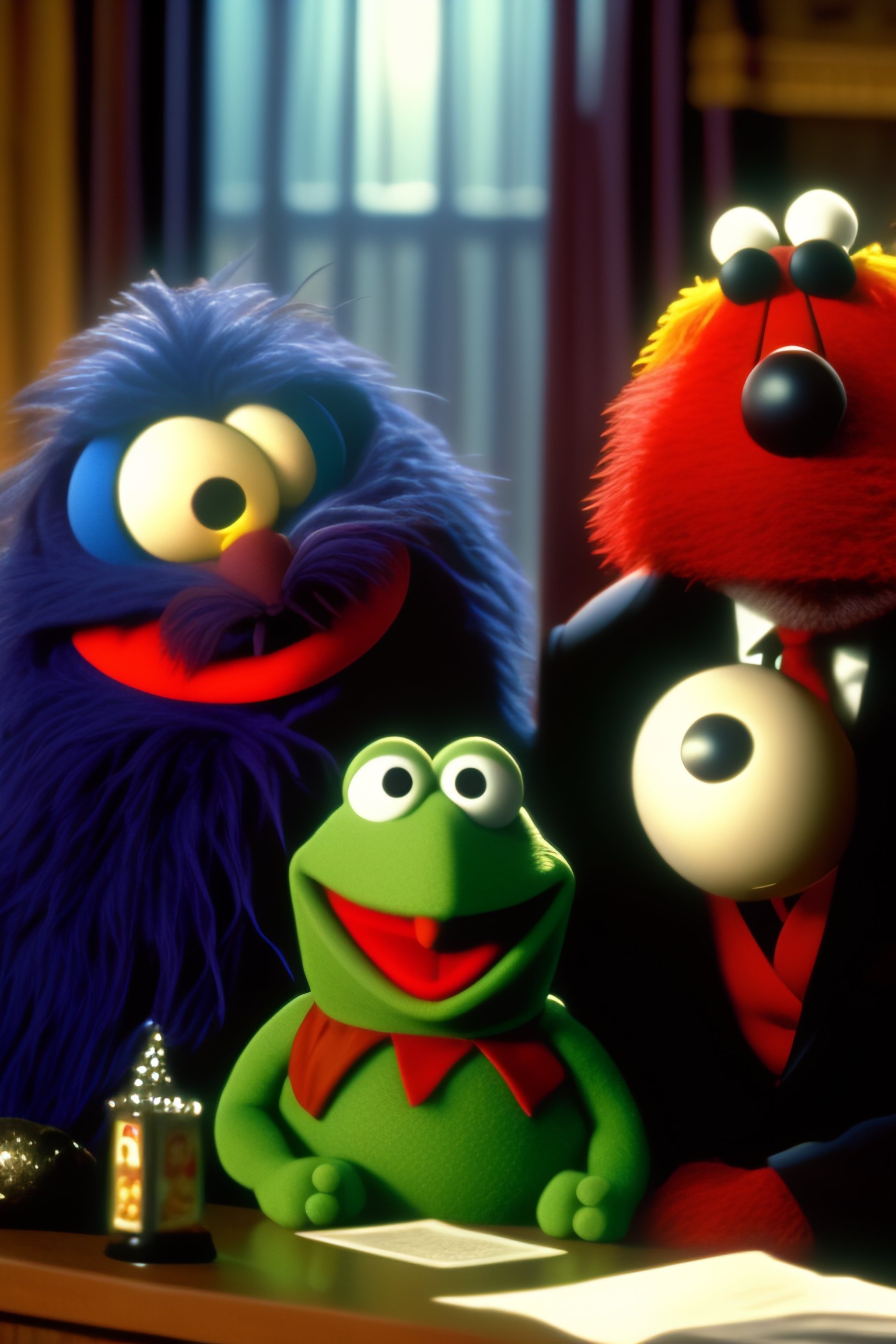 Lexica - Evil sinister muppets, dark, dingy, hate