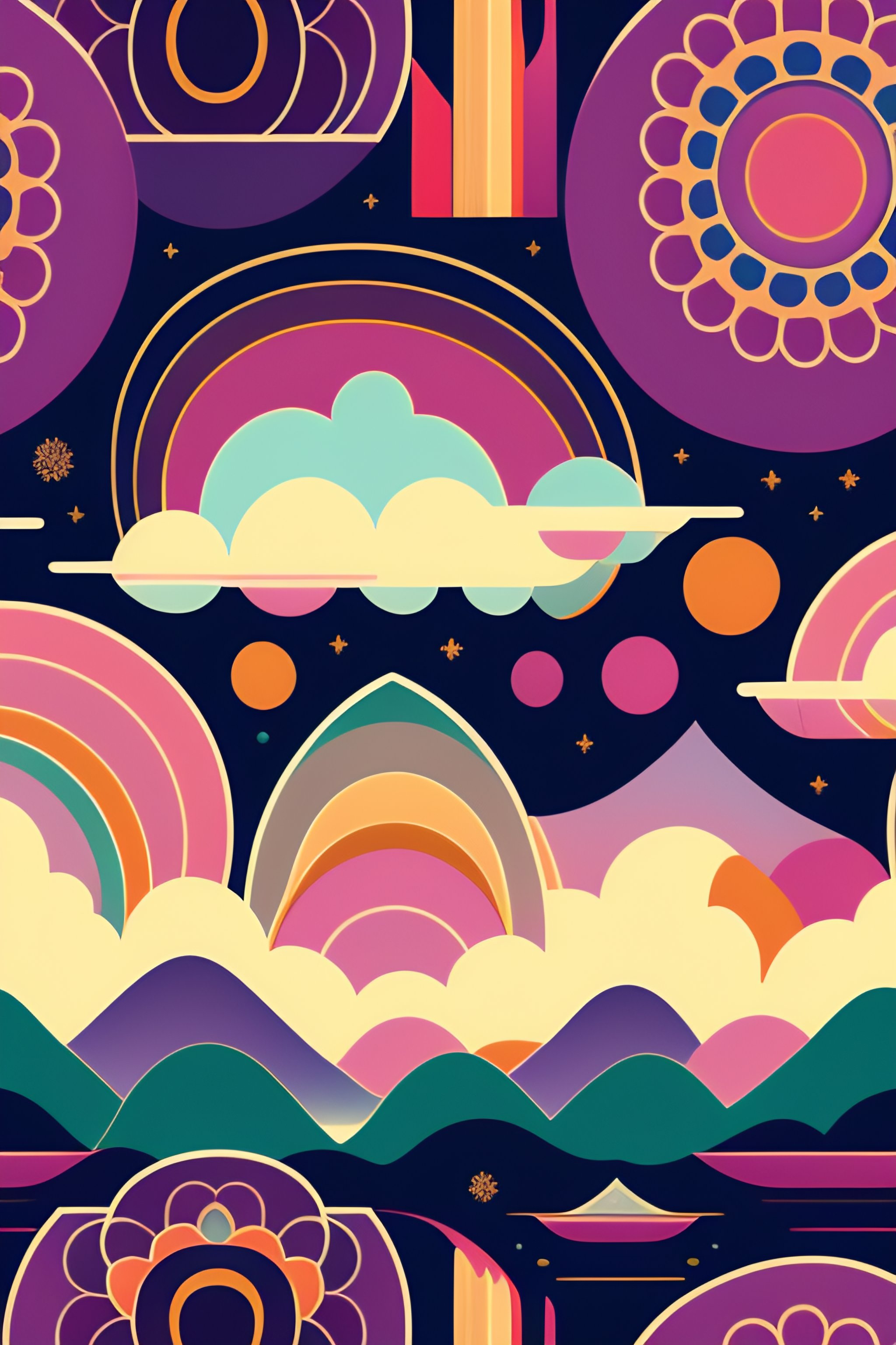 Lexica - A seamless pattern