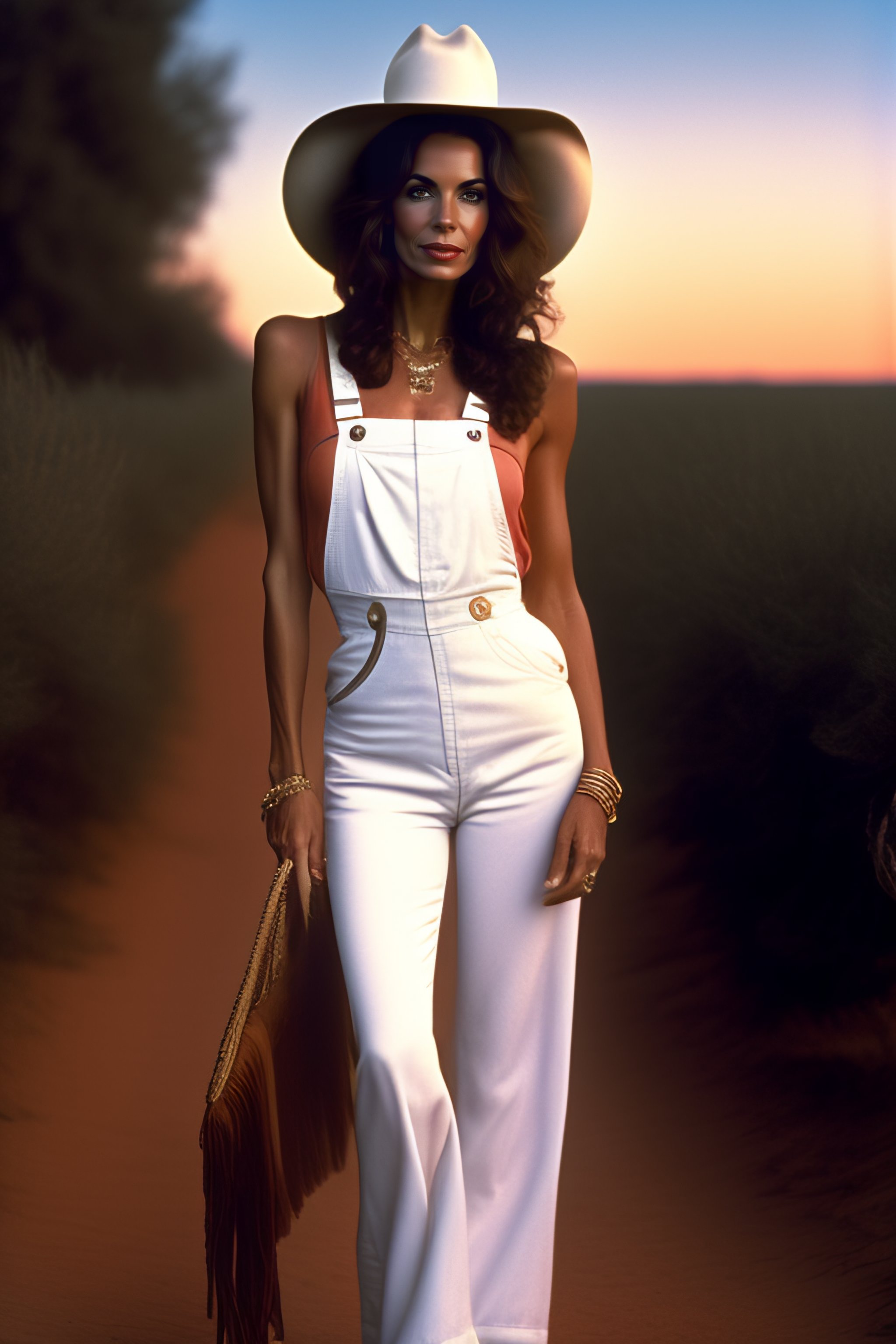 Lexica - A slender 1986 version of susanna hoffs swearing a overalls , a white ribbed tank top ...