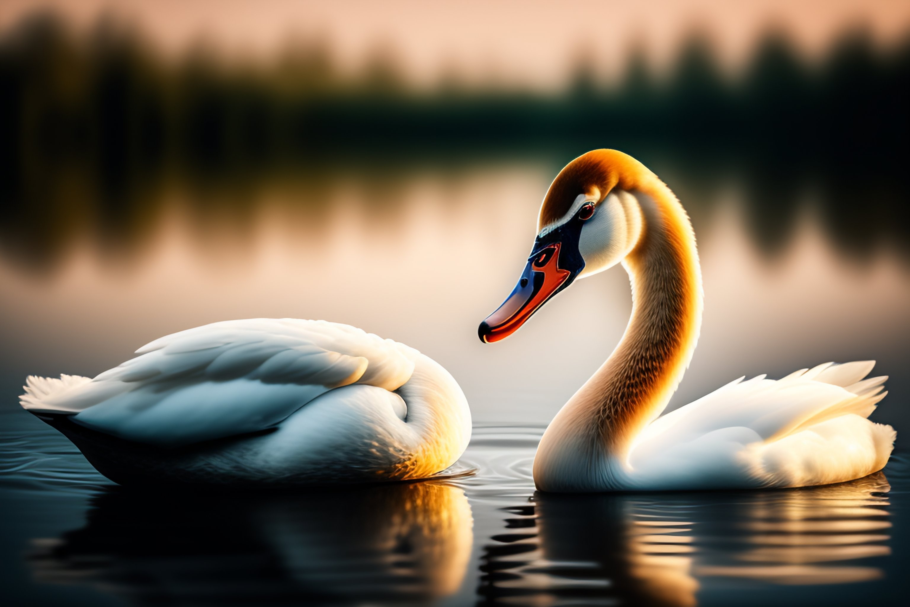 Lexica - A swan gets kicked in the face