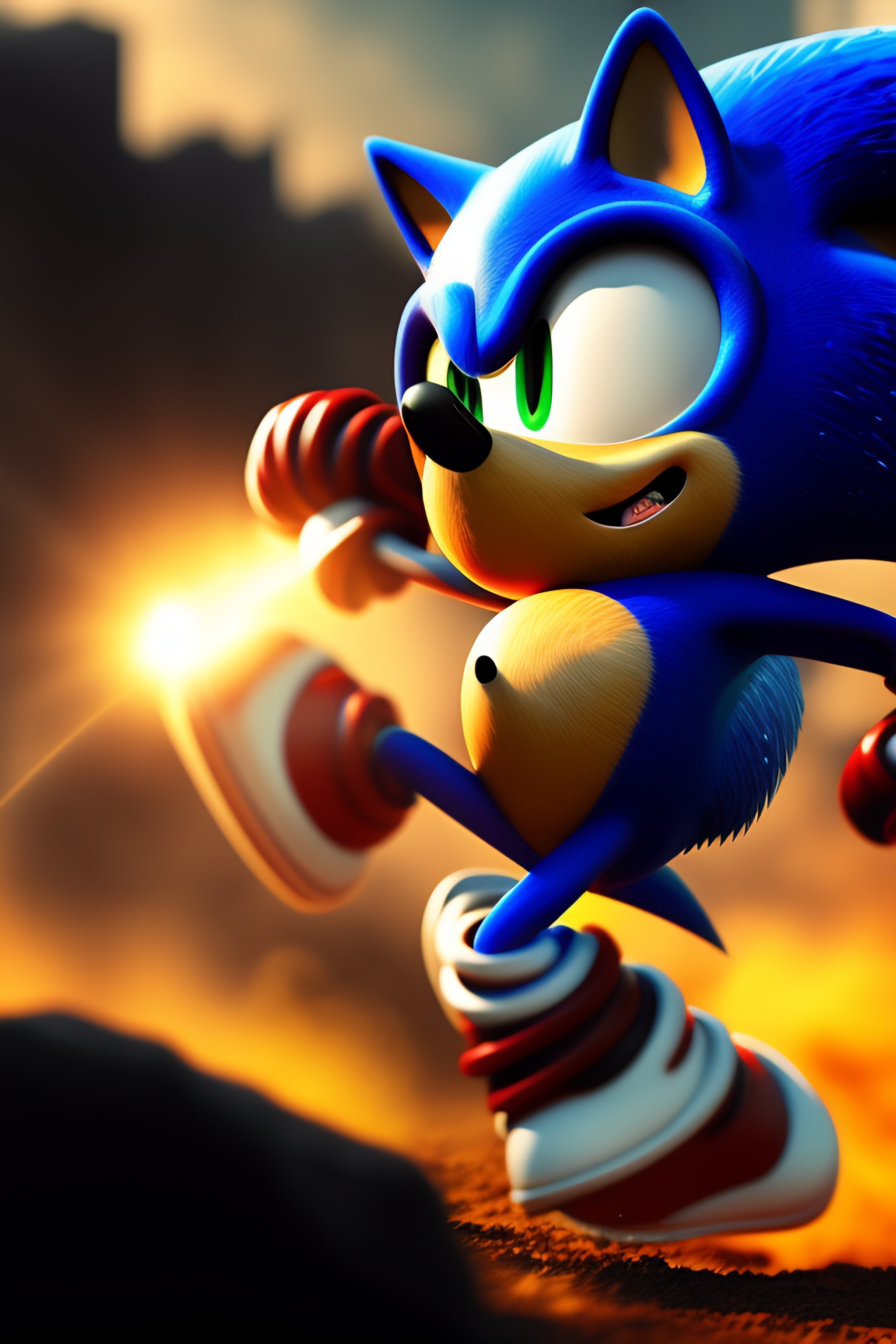 Lexica - Sonic fighting in war