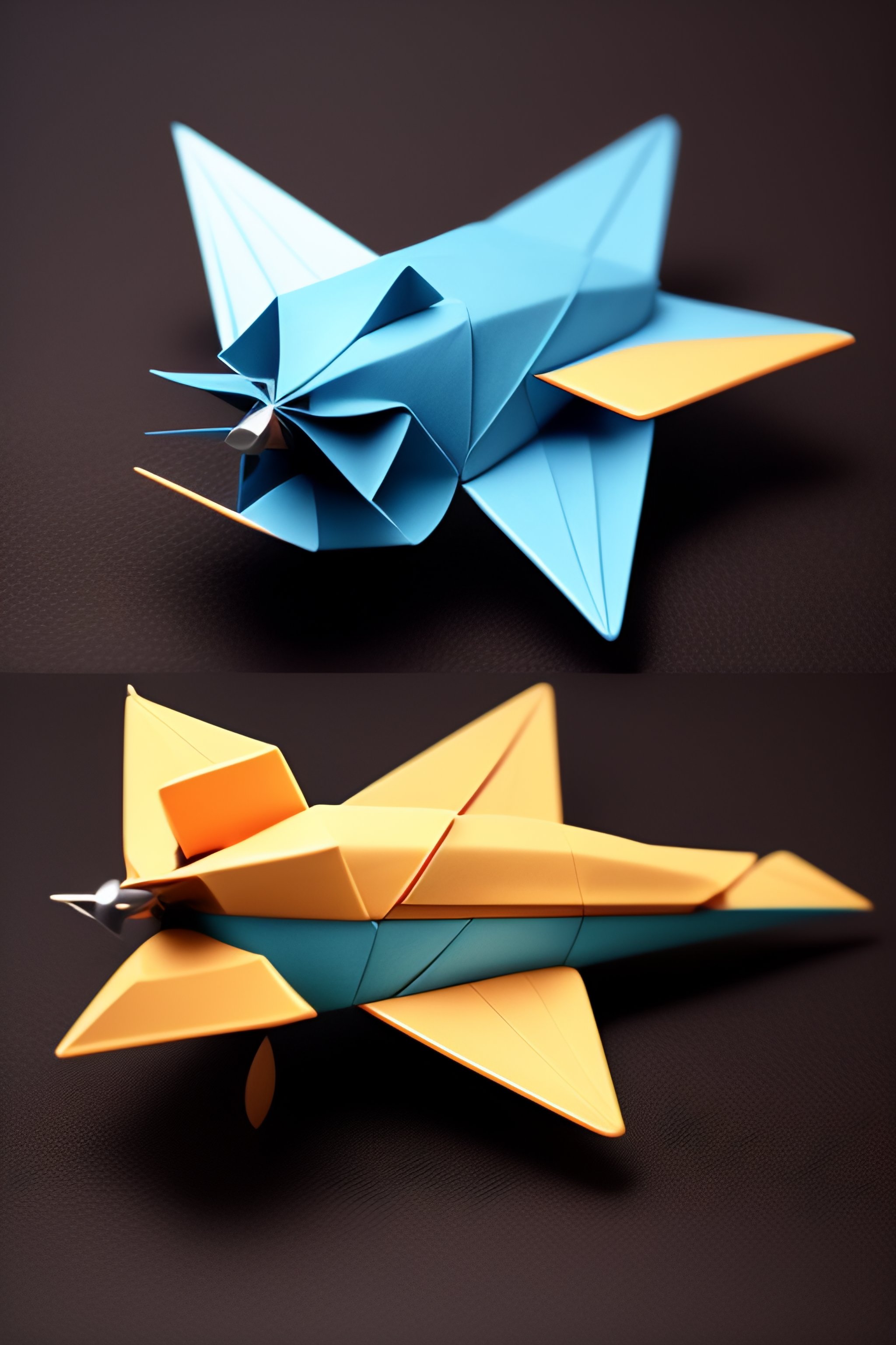 Lexica - A origami airplane