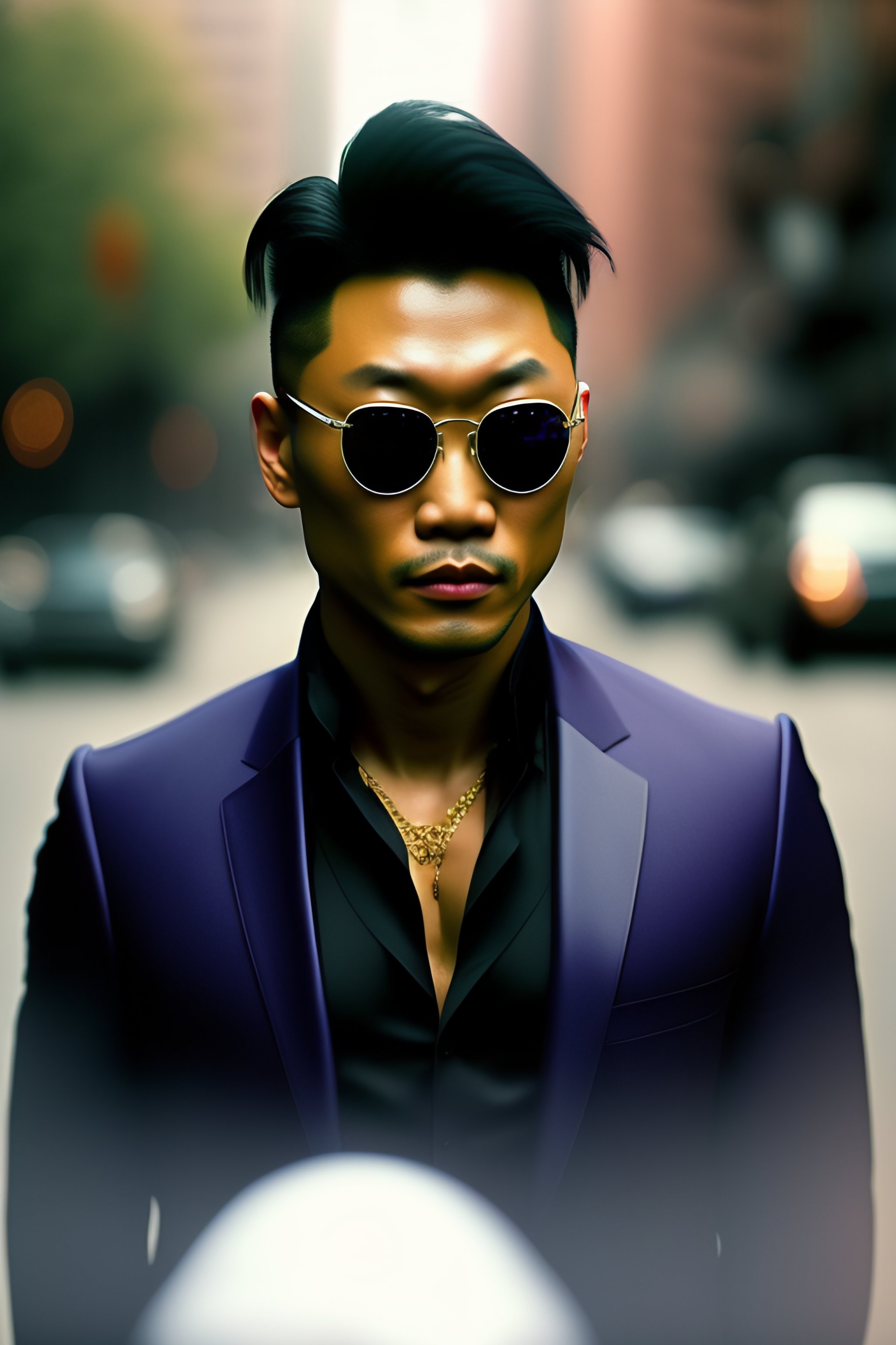 Lexica - Morpheus from the matrix but he's asian