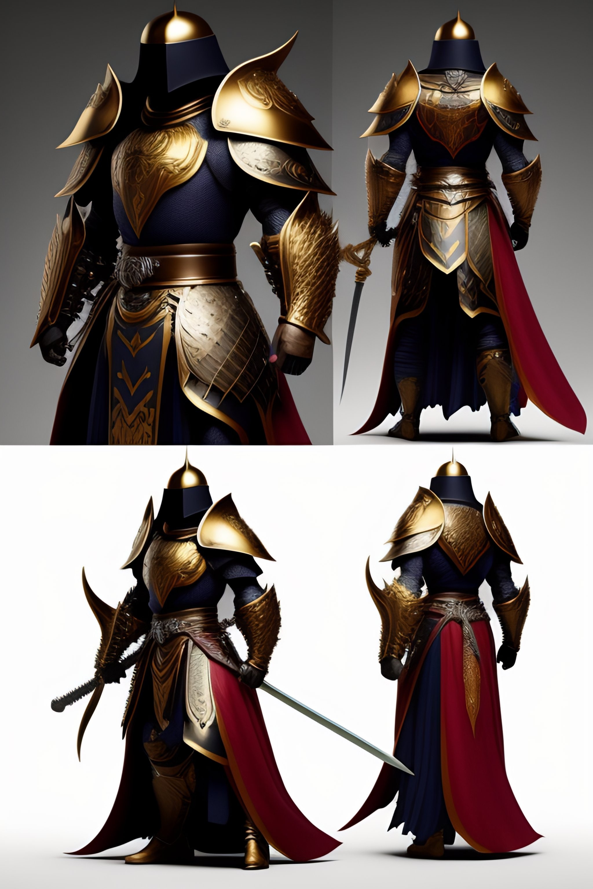 Lexica - Berserk knight armor orned with sculpt falcon with a lot of ...