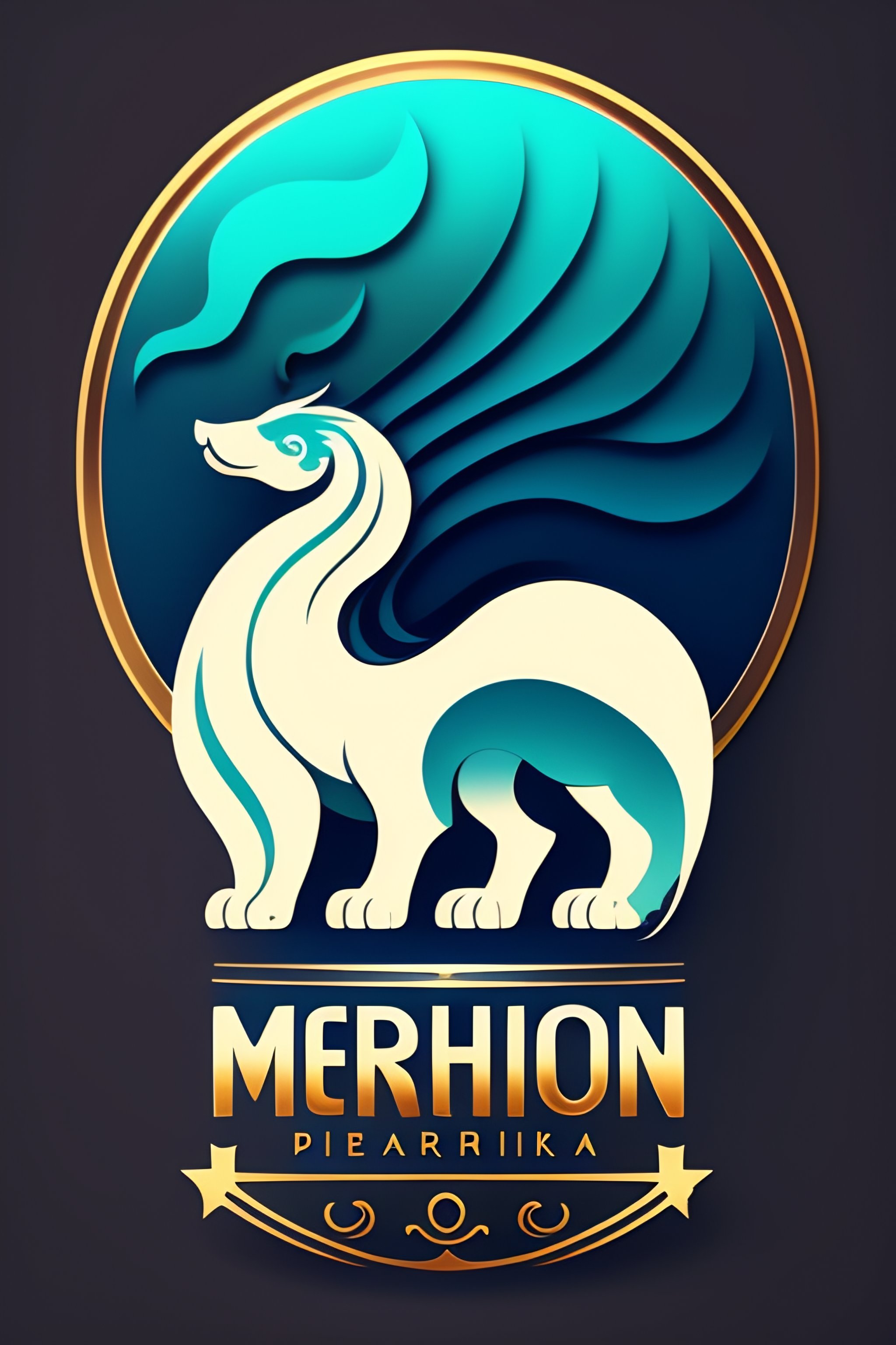 Merlion Logo Vector