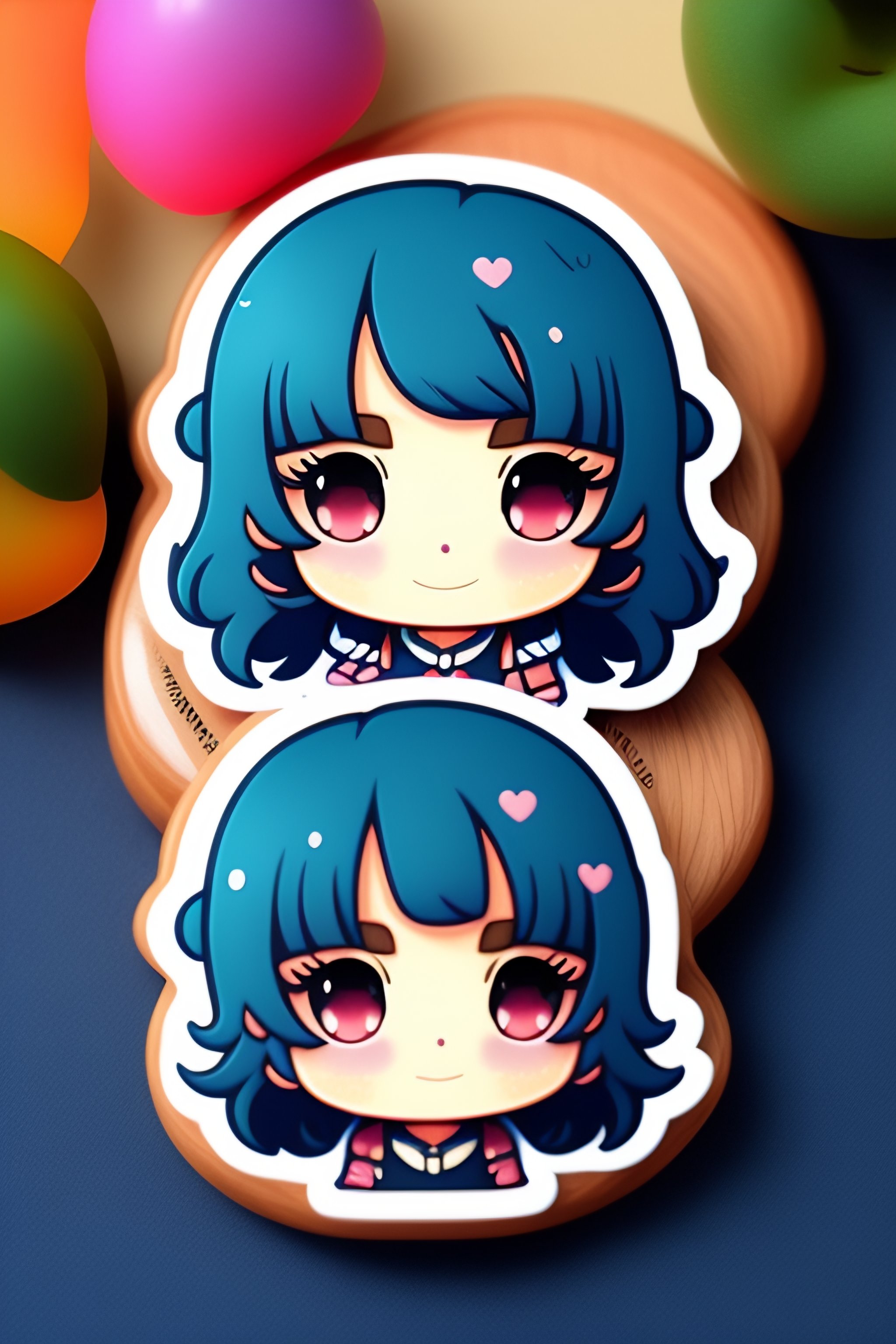 Lexica - Cute 2D Chibi Style Stickers