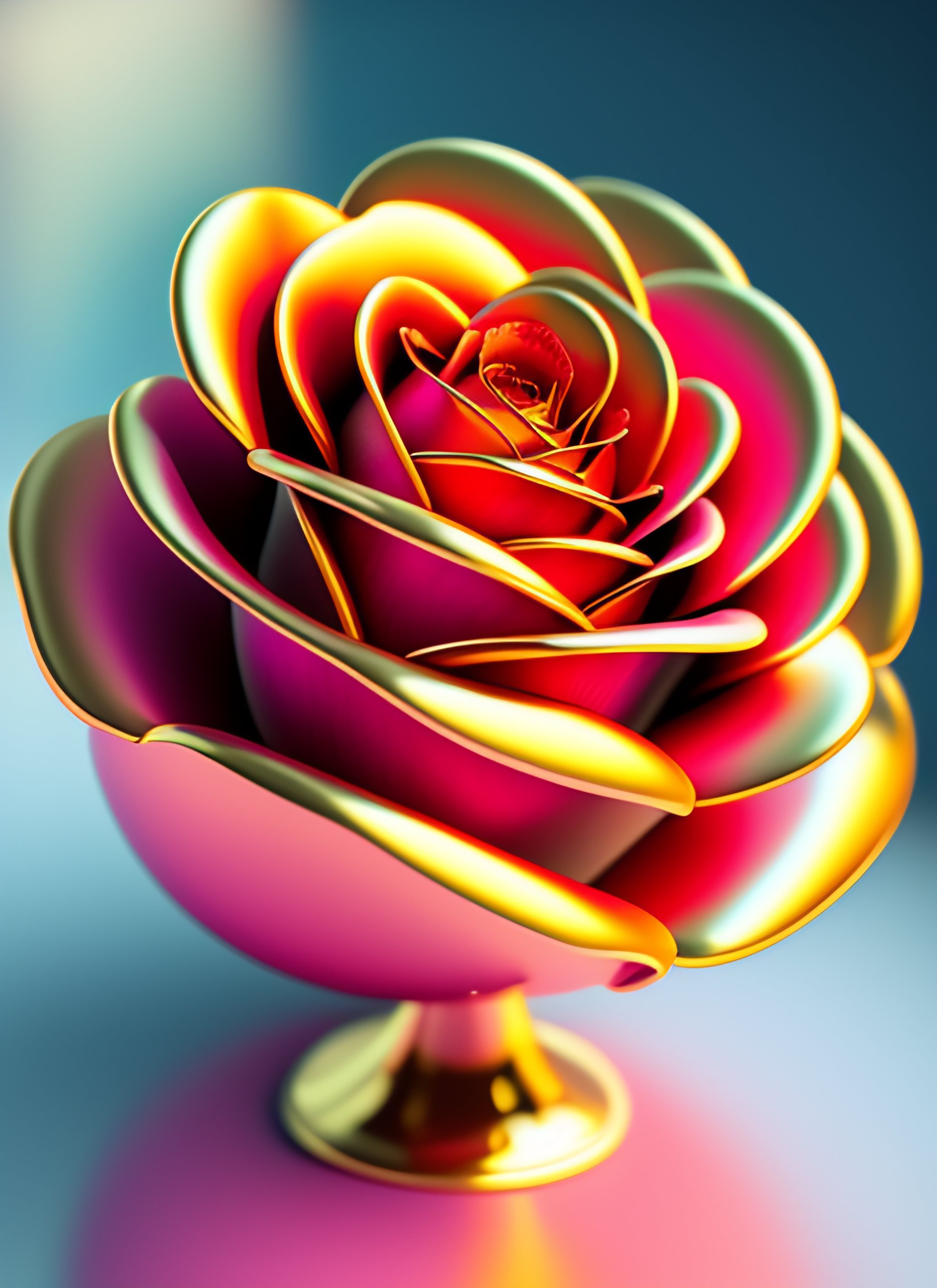 Lexica - Art magazine, sun, roses, hyper detailed, ultra-sharp, octane ...