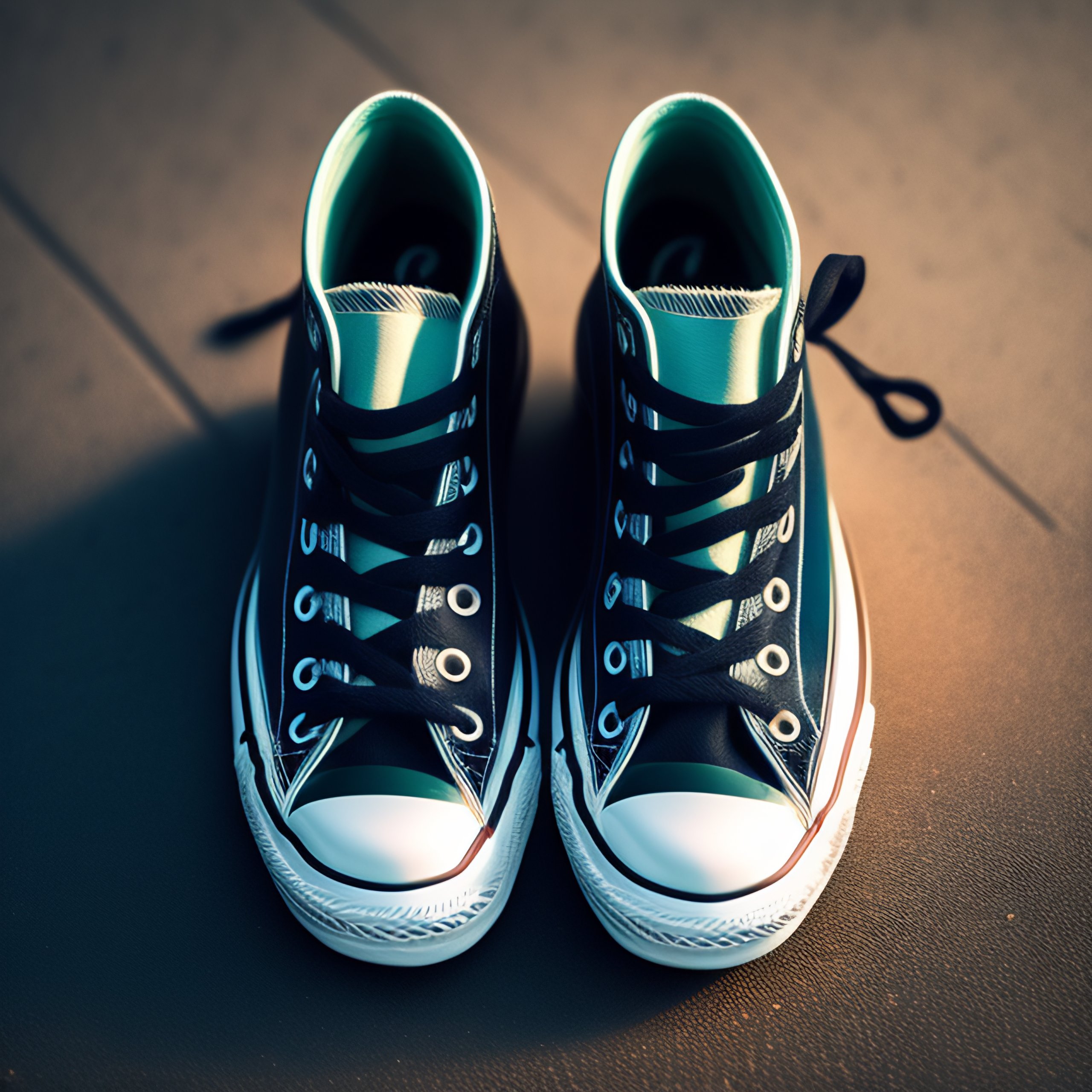 Lexica - Picture of a pair of converse hanging by their shoelaces