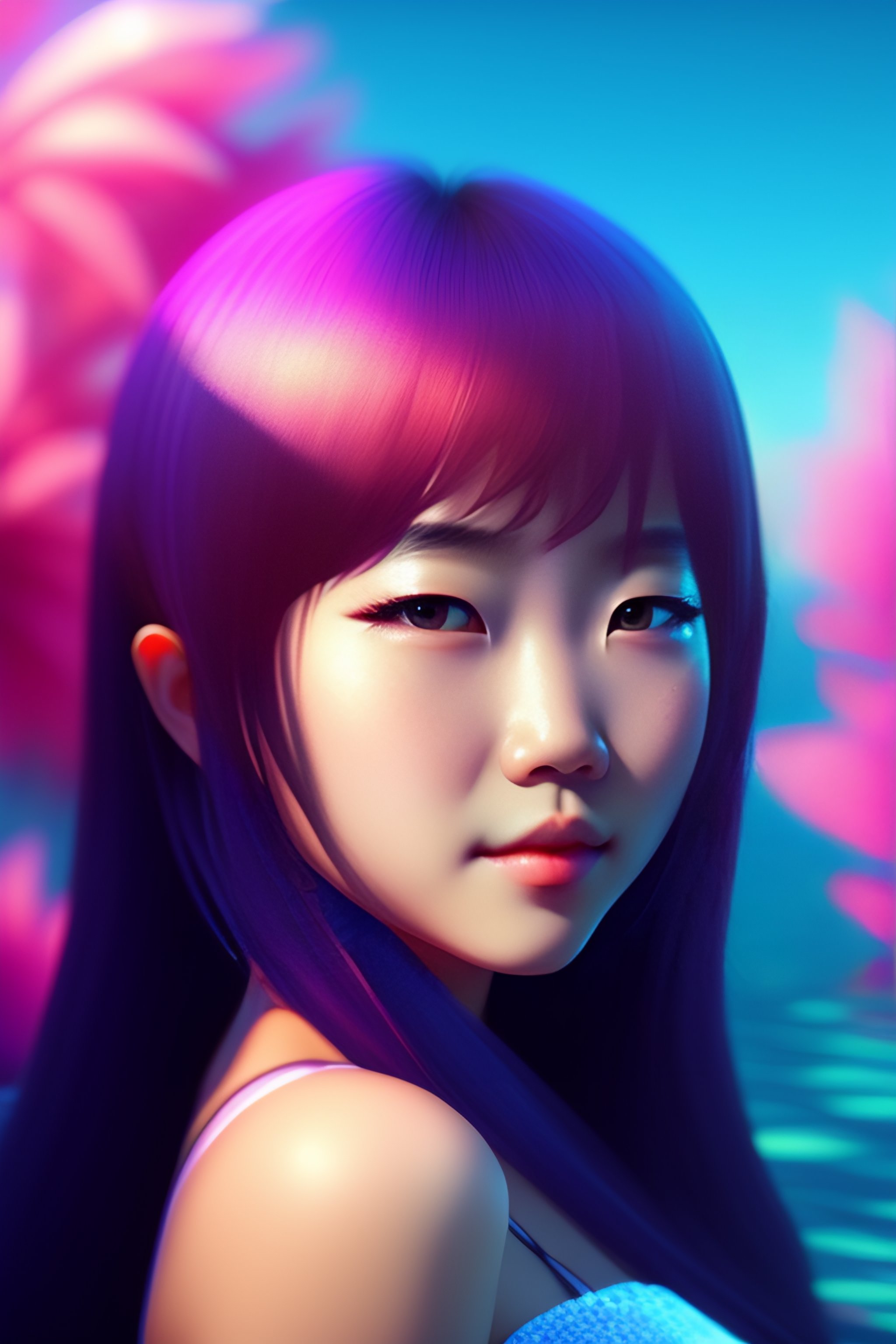 Lexica - 3d infrared octane render concept art by D. Jun, by Mo Xiang ...