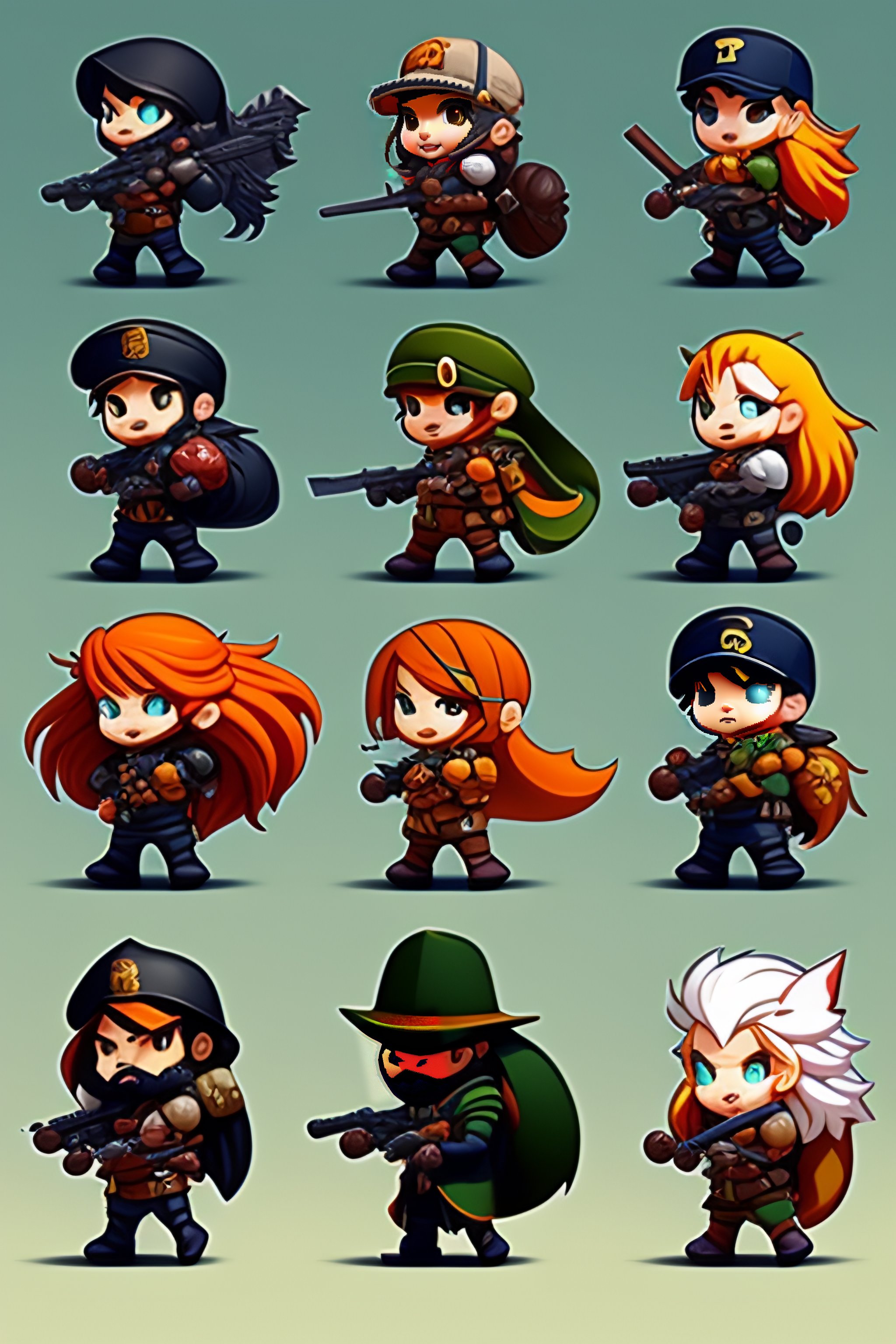 Lexica - Rpg character game action sprite