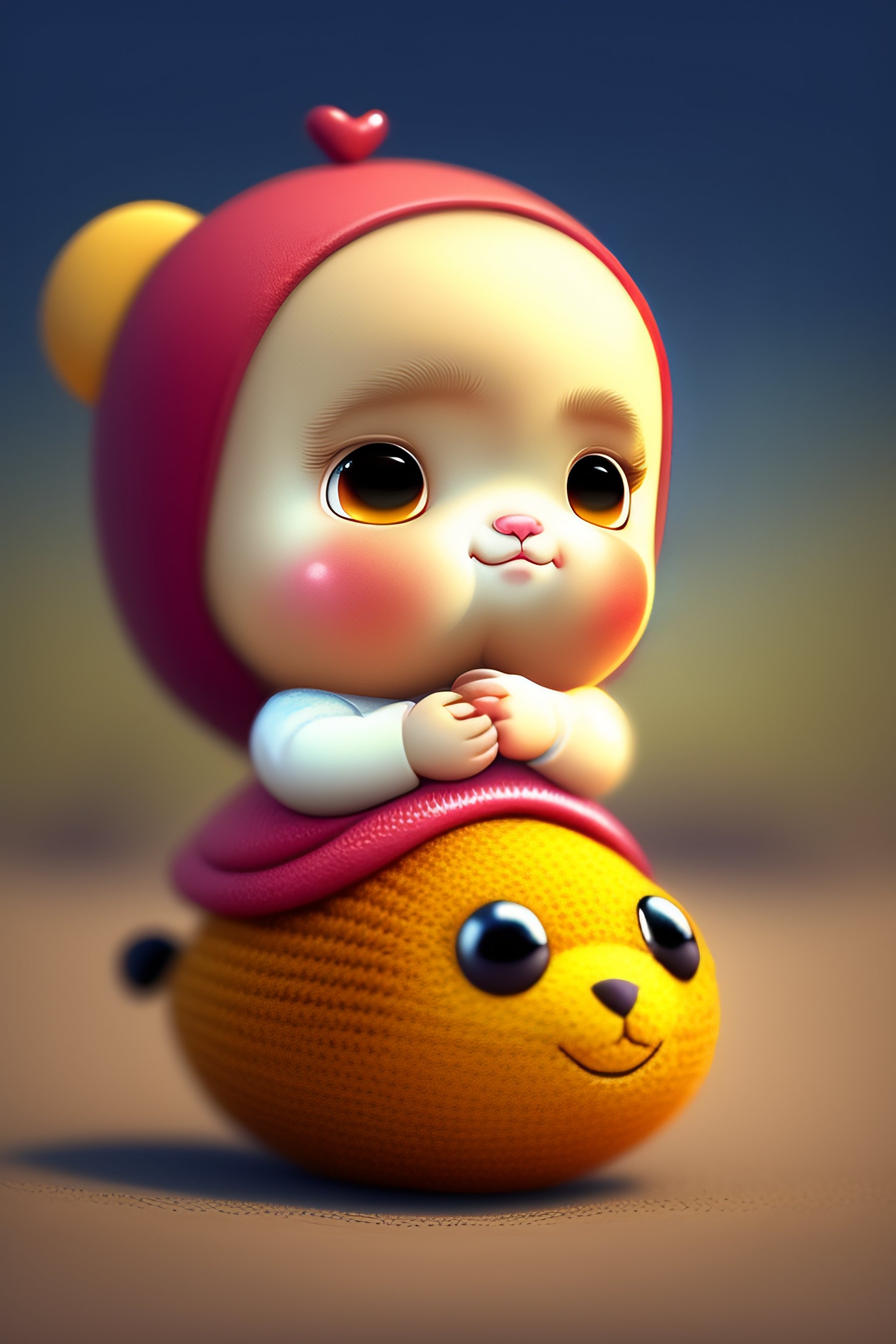 Lexica - Cute and adorable cartoon, it muñequito , baby, juguetes ...