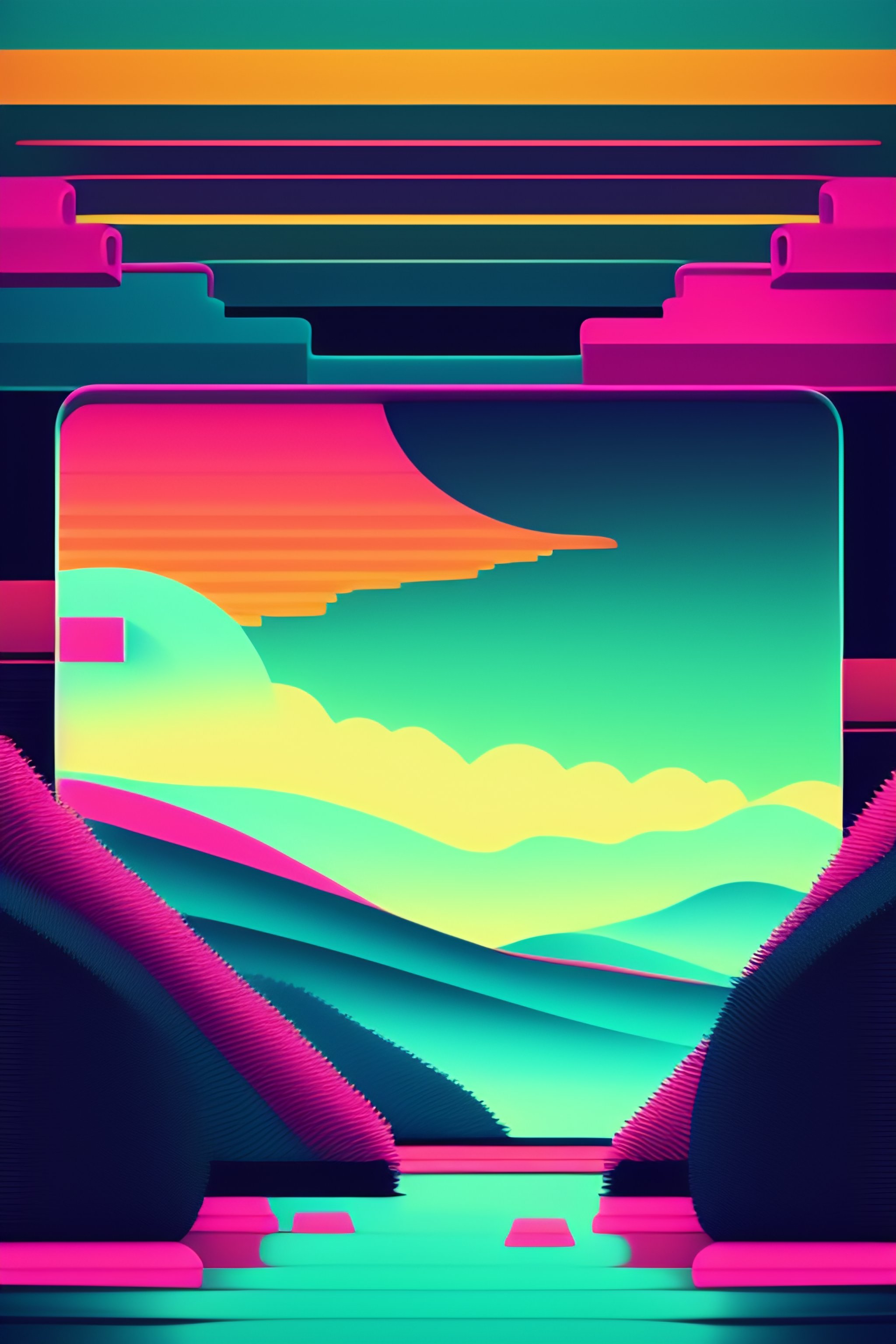 Lexica - Retro aesthetic background