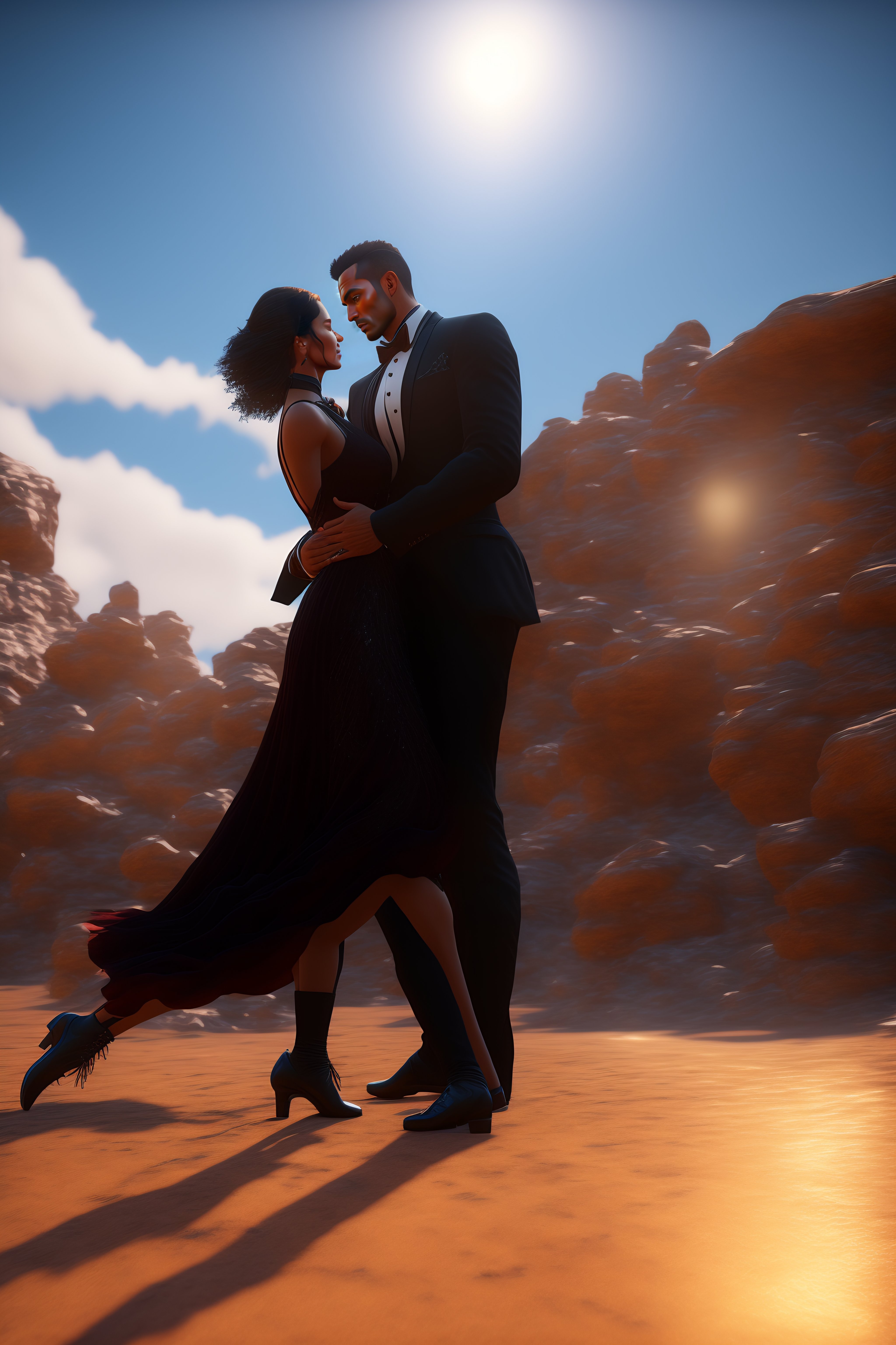 Lexica - Tango dancer, epic, ultra detail, ultra realistic ...