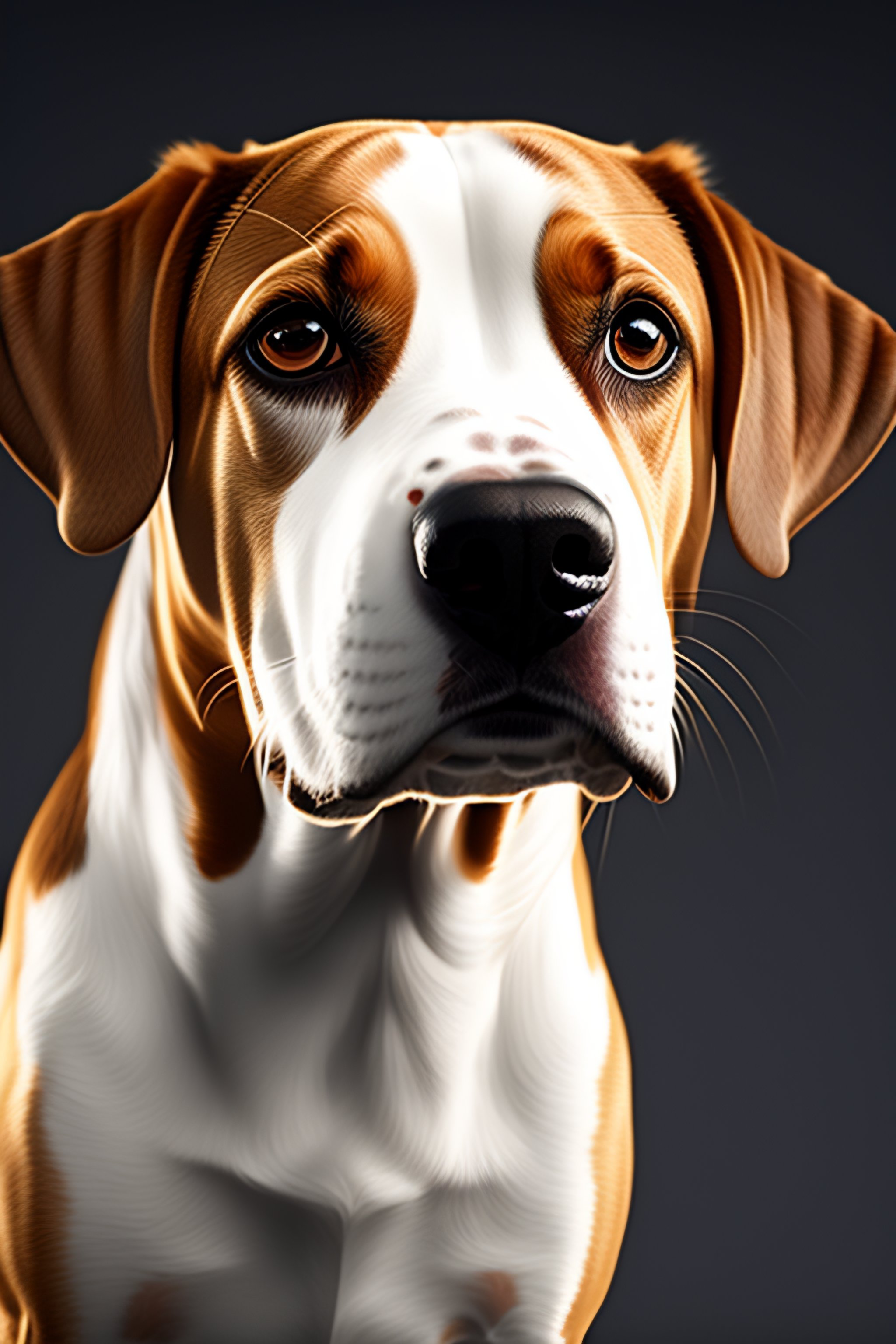 Lexica - Beagle, White snout, White head, Large eyes, 10 years old ...