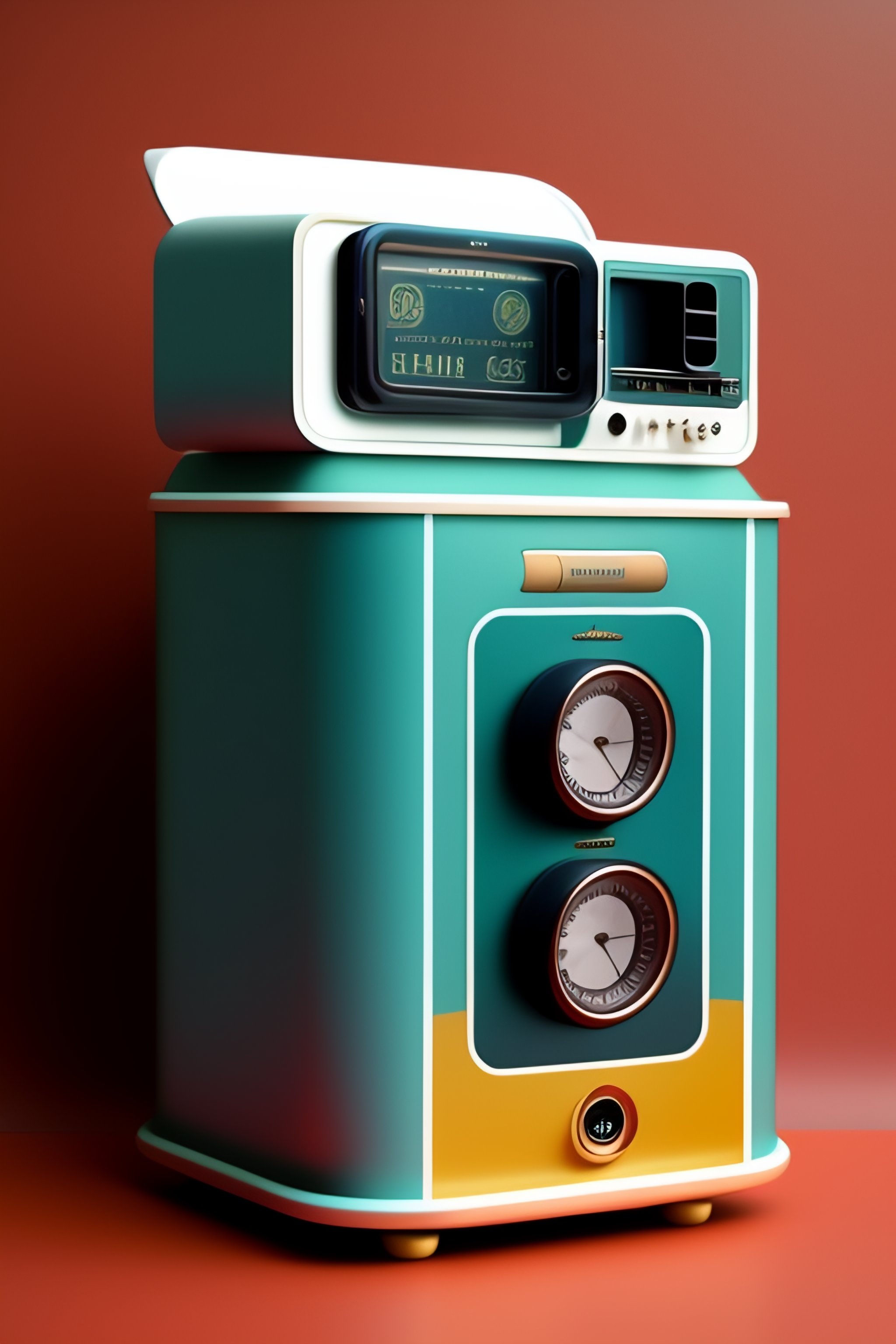 Lexica - A surreal Time Machine designed by Dieter Rams. Product ad ...