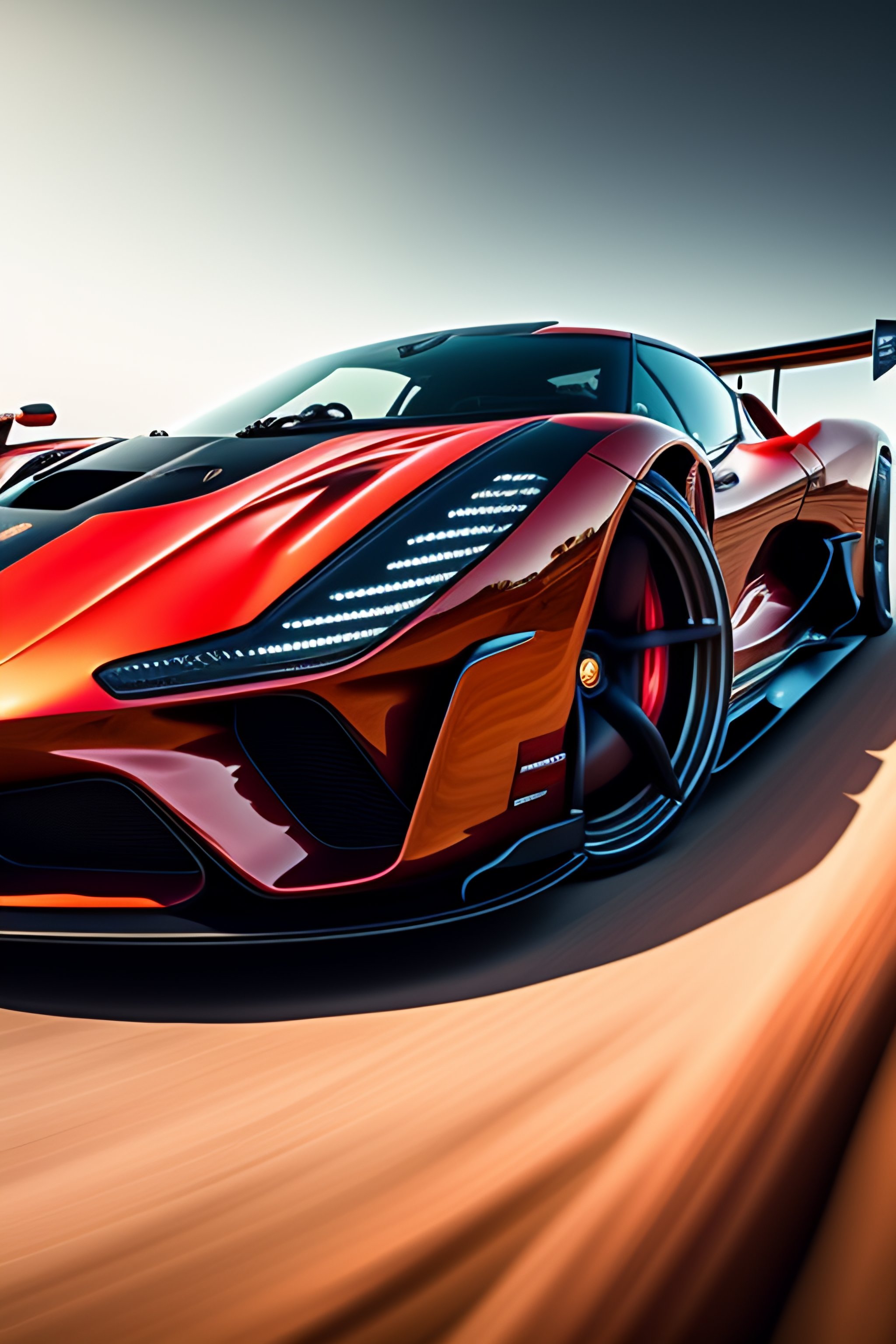 Lexica - Super fast car with two turbines