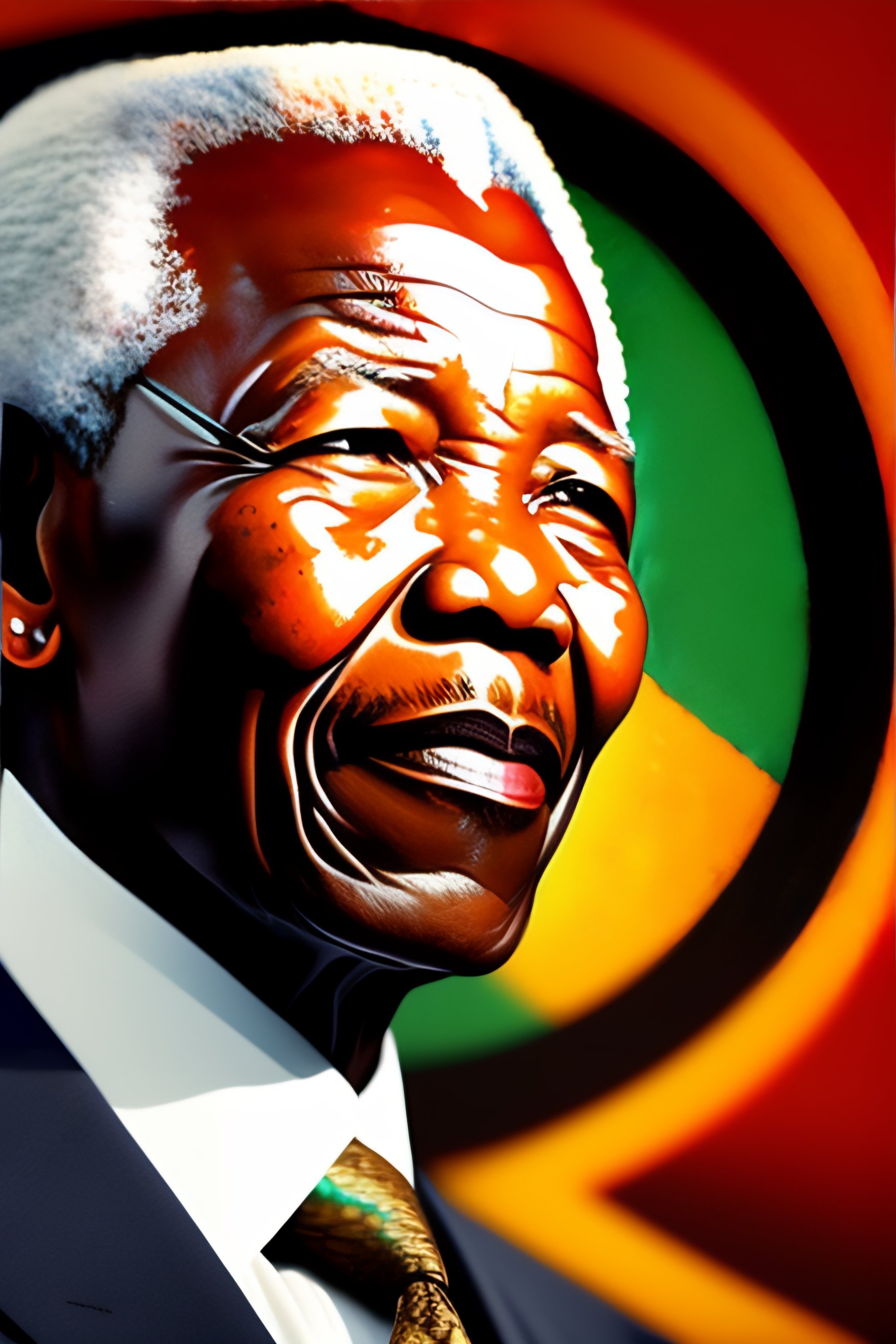 Lexica - Nelson Mandela realistic