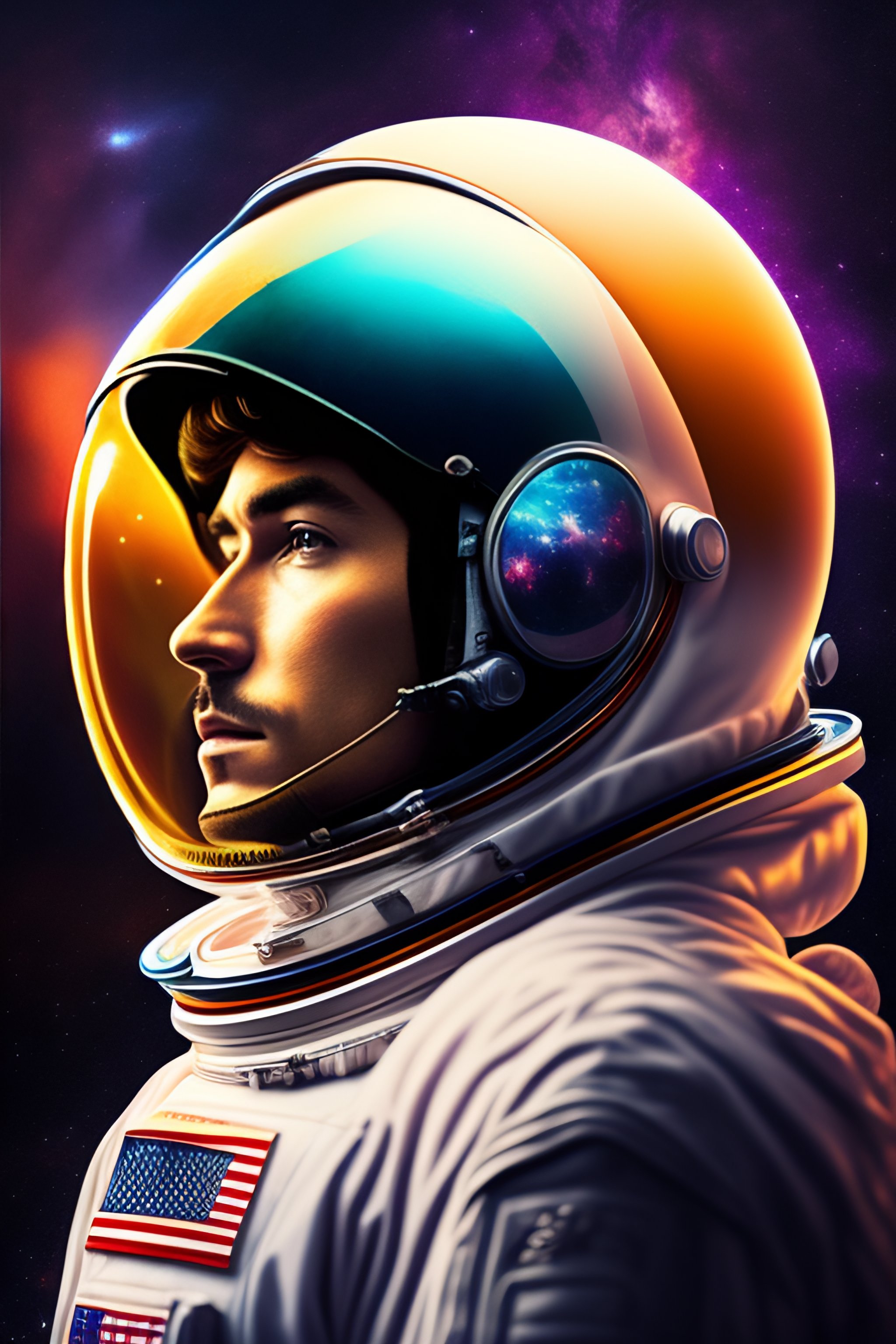 Lexica - Portrait if spaceman