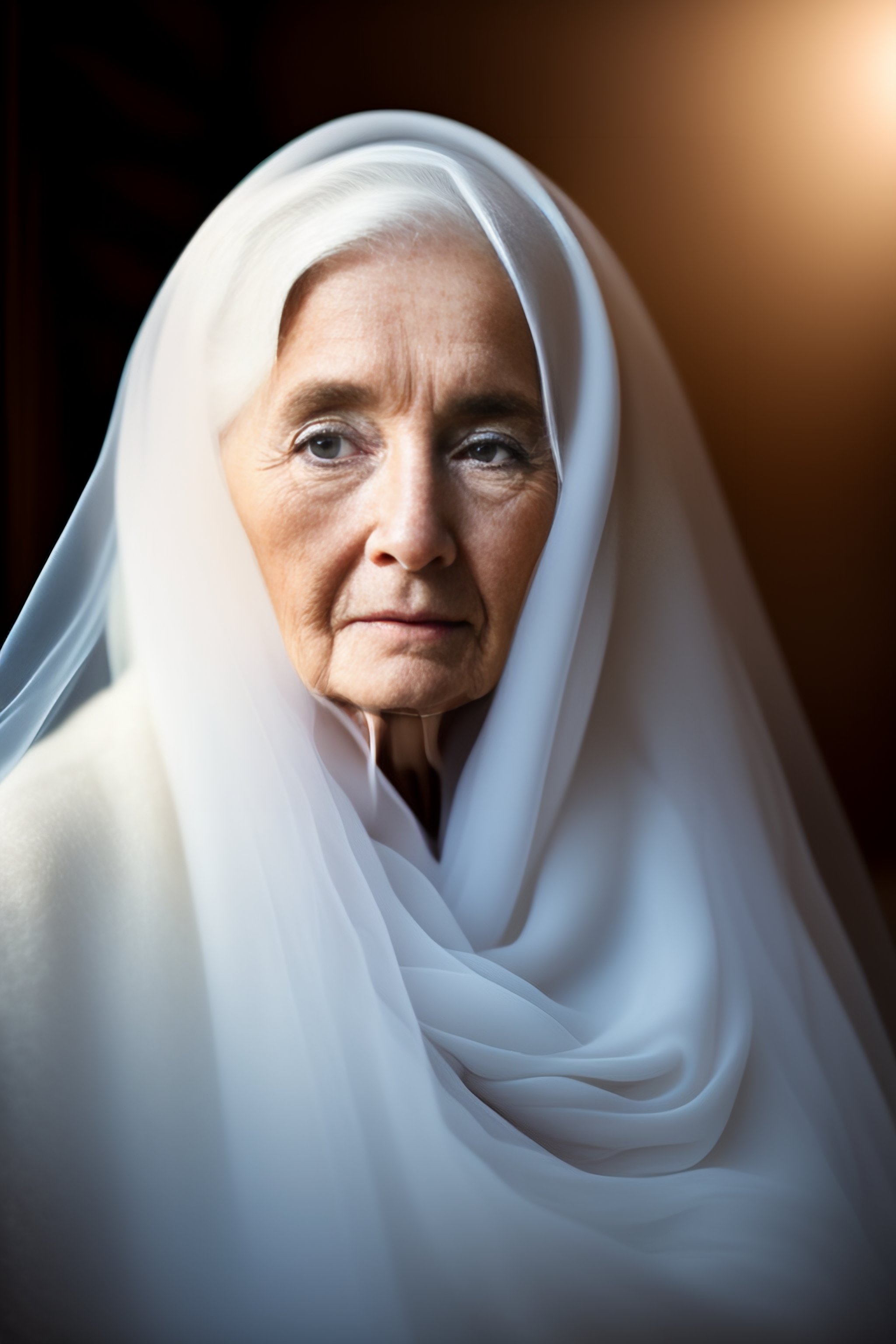 Lexica - An ultrarrealistic photo of a beautiful woman over 85 years ...