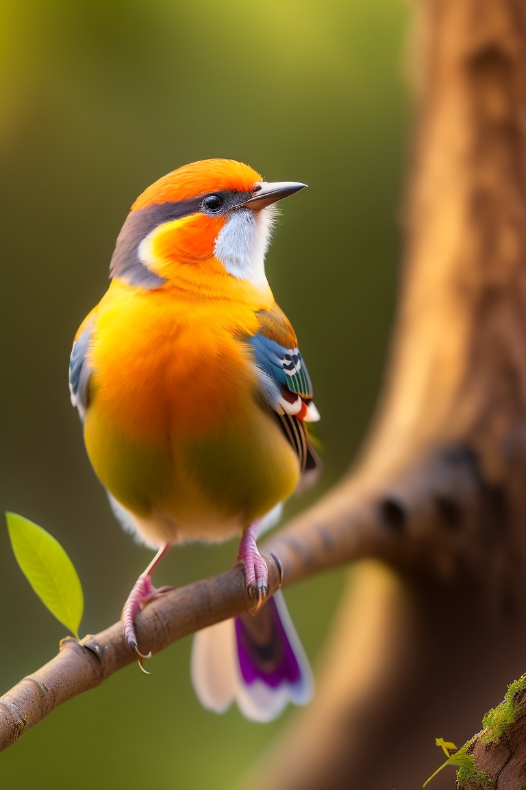 Lexica - One sunny day, while Reem was strolling through the forest ...