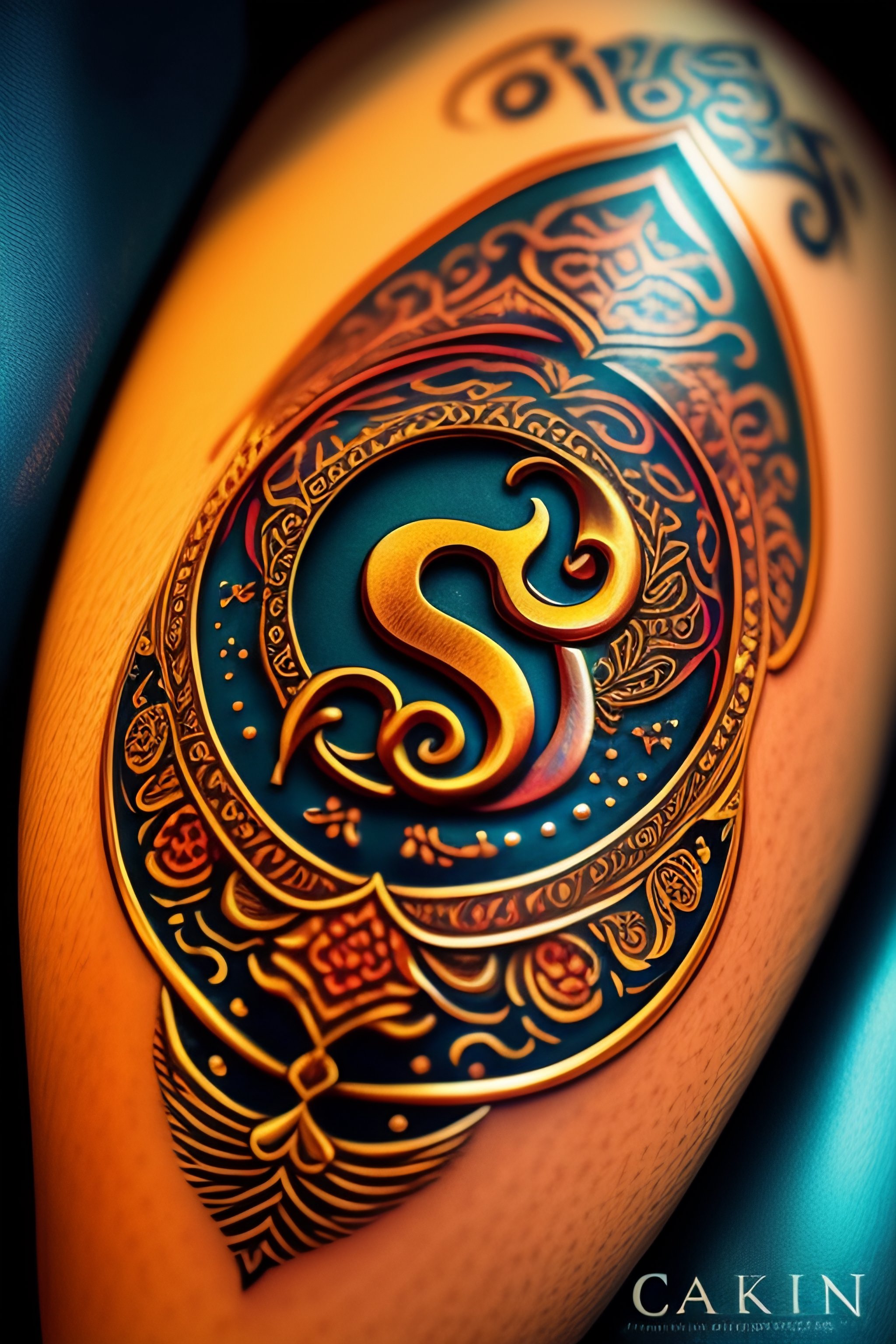 S Symbol Tattoo