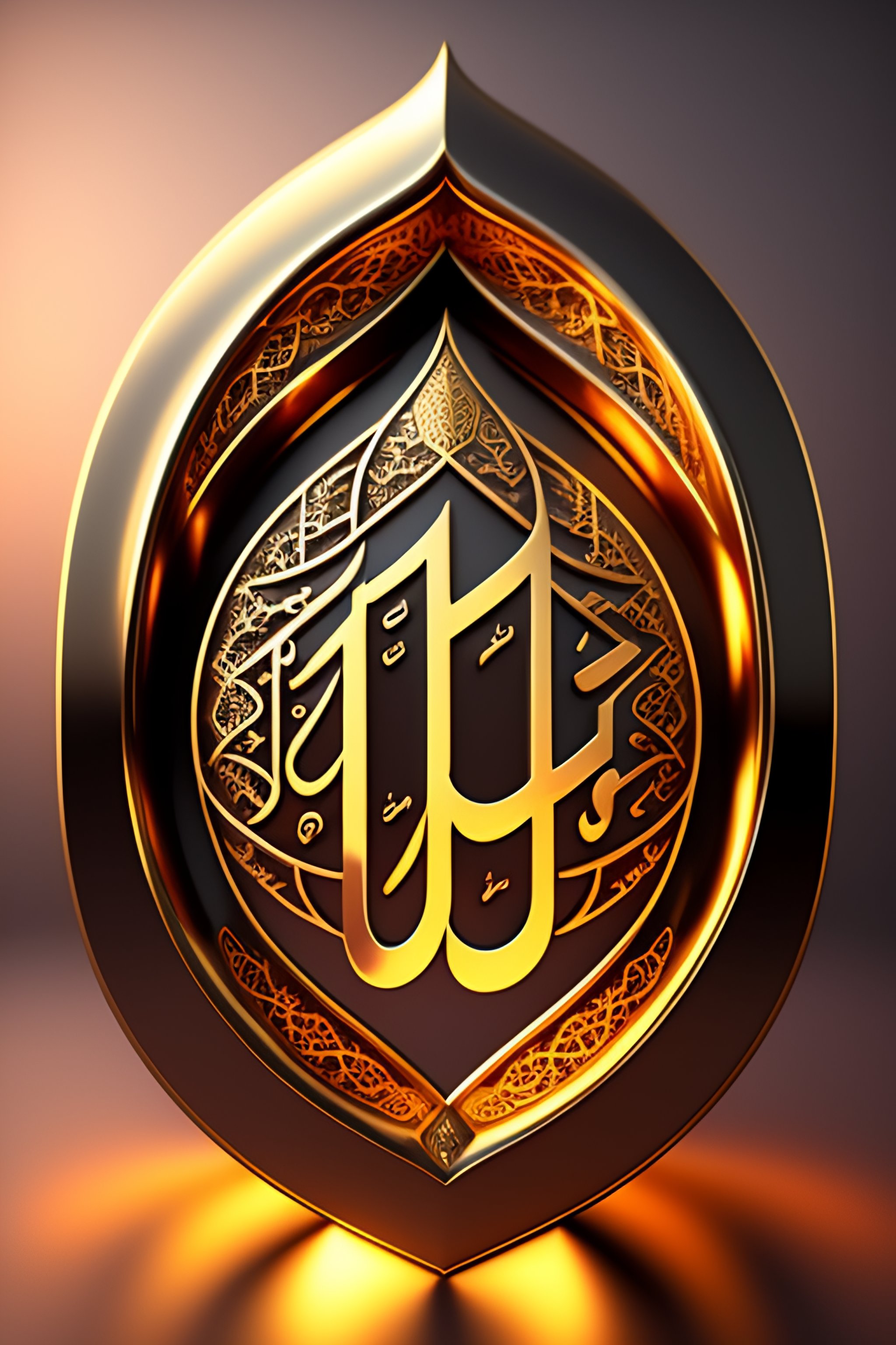 Lexica - Name of allah written in arabic calligraphy extremely detailed ...