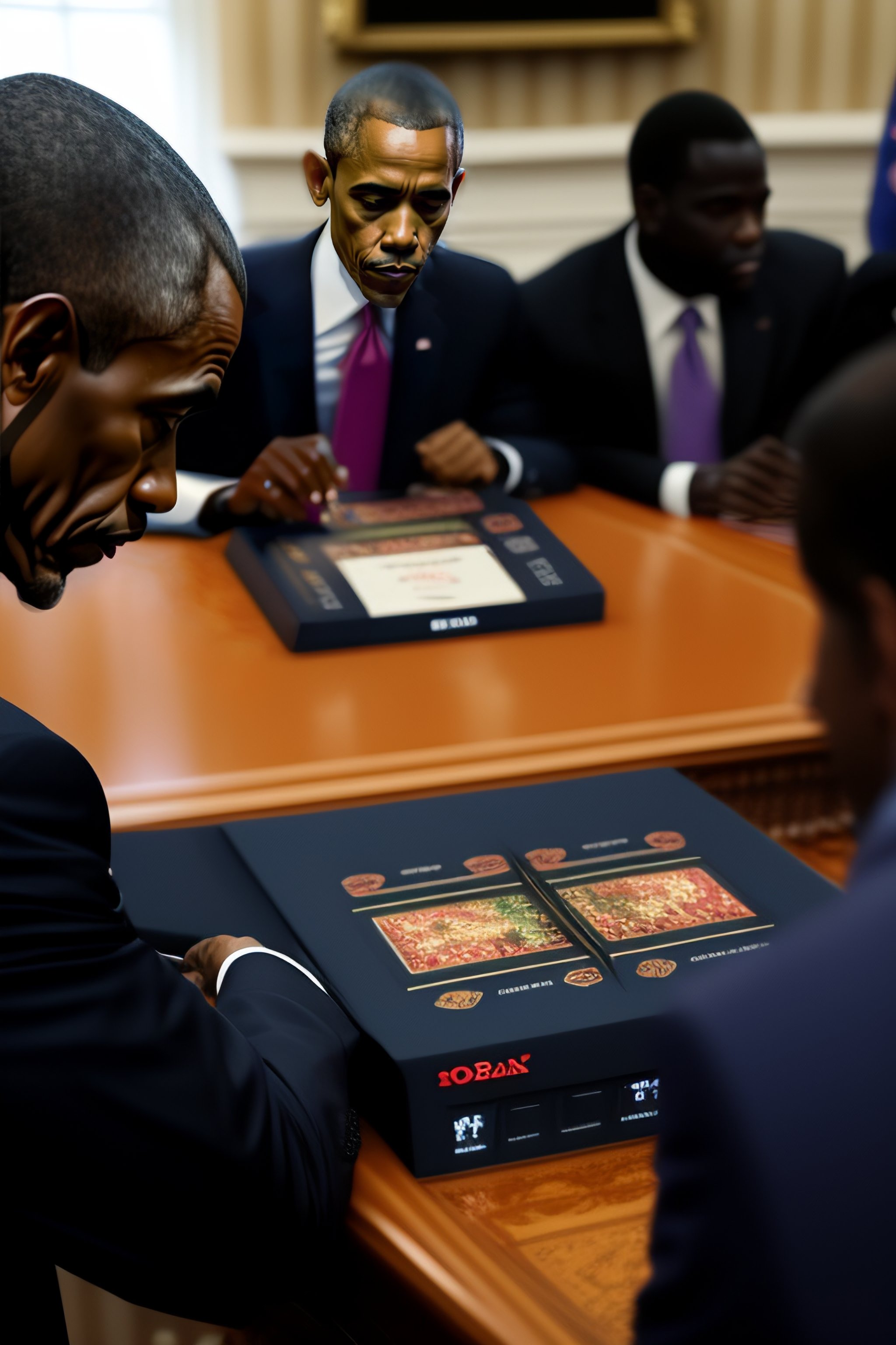 Lexica - Obama playing Magic The Gathering