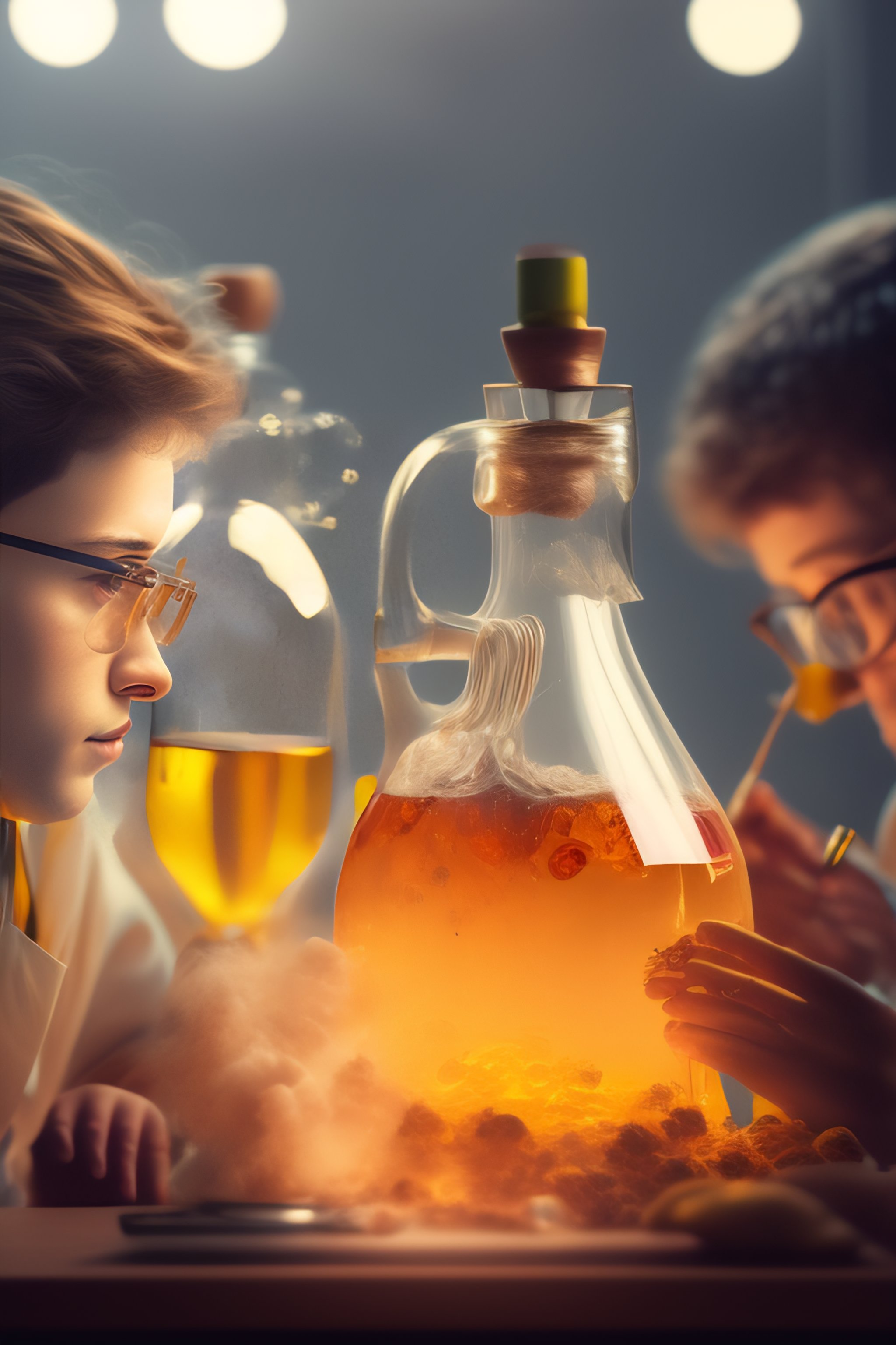 Lexica - Highly realistic photography of a group of students doing a ...