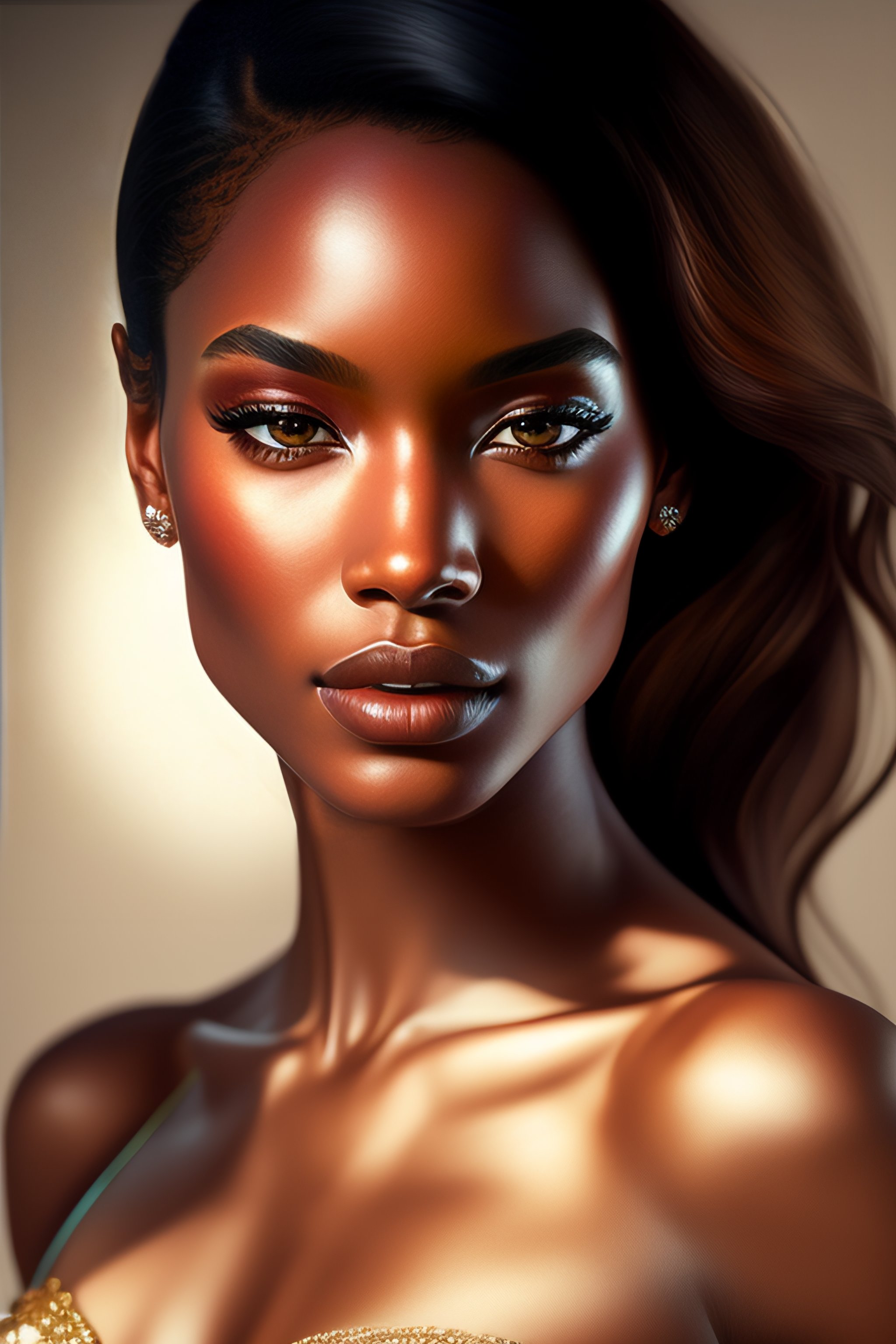 Lexica - A gorgeous female photo, professionally retouched, soft ...