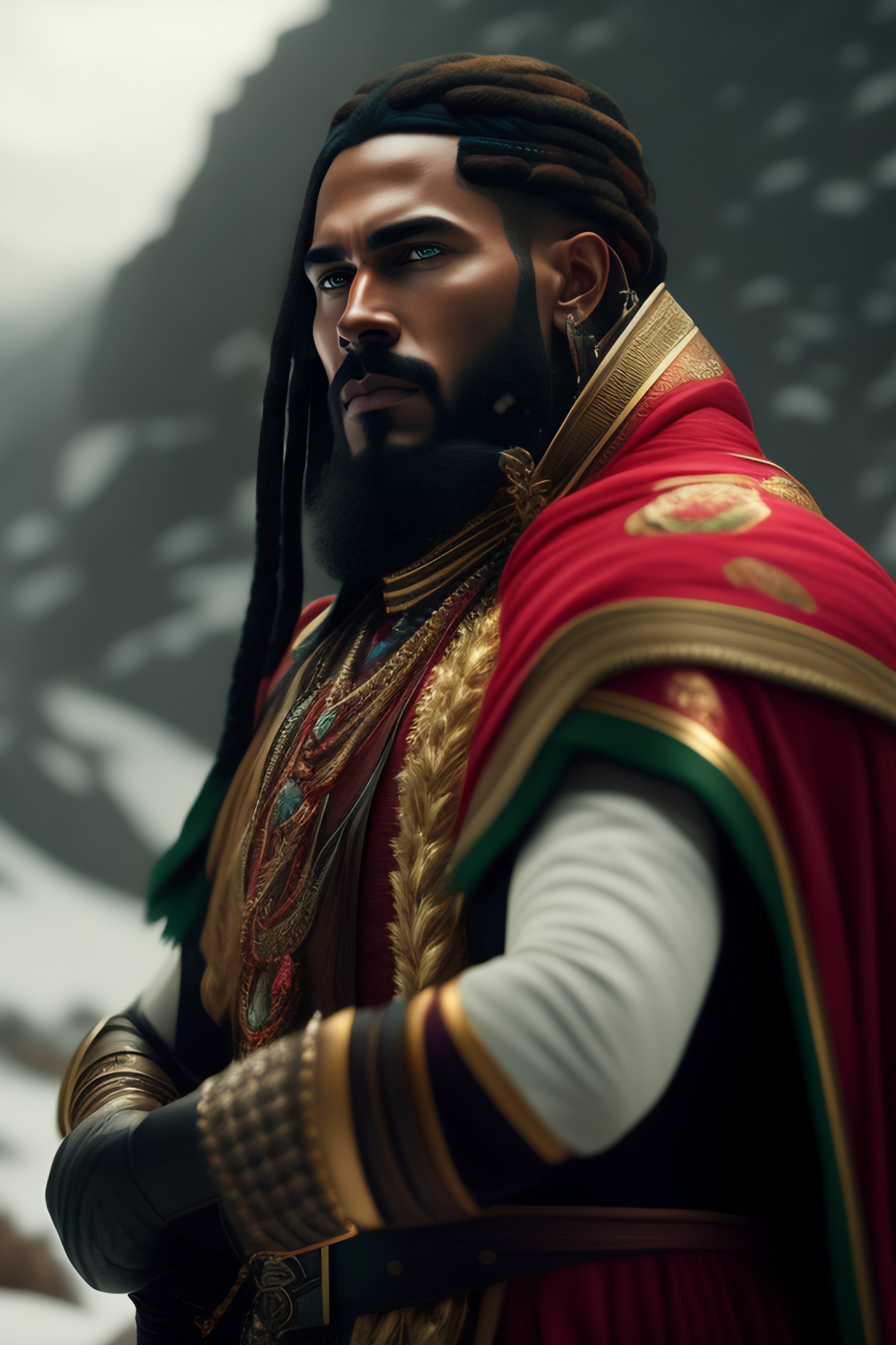 Lexica - Rasta white man Archer, 8k portrait, highly detailed ...