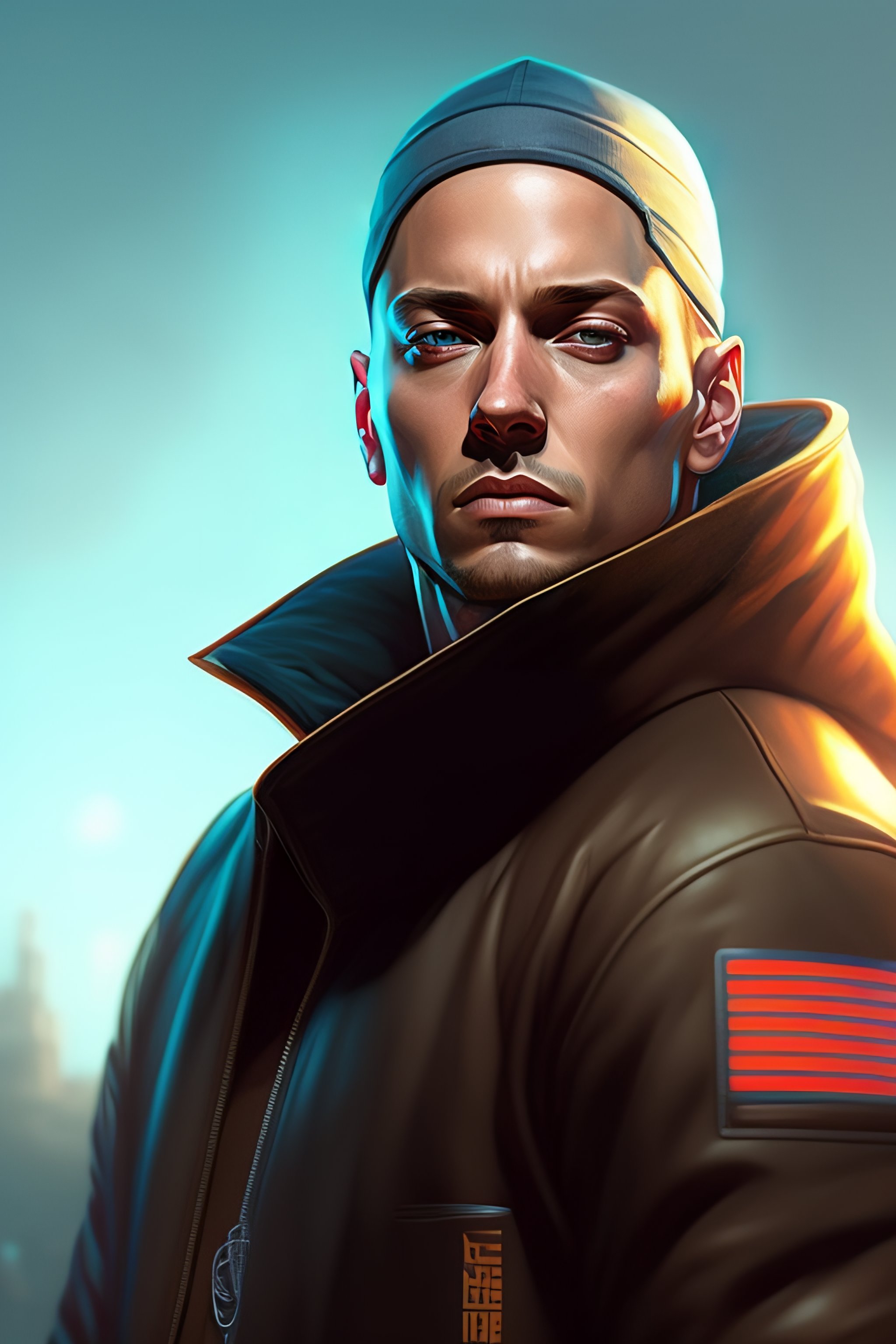 Lexica - Eminem, highly detailed, digital painting, artstation, concept ...