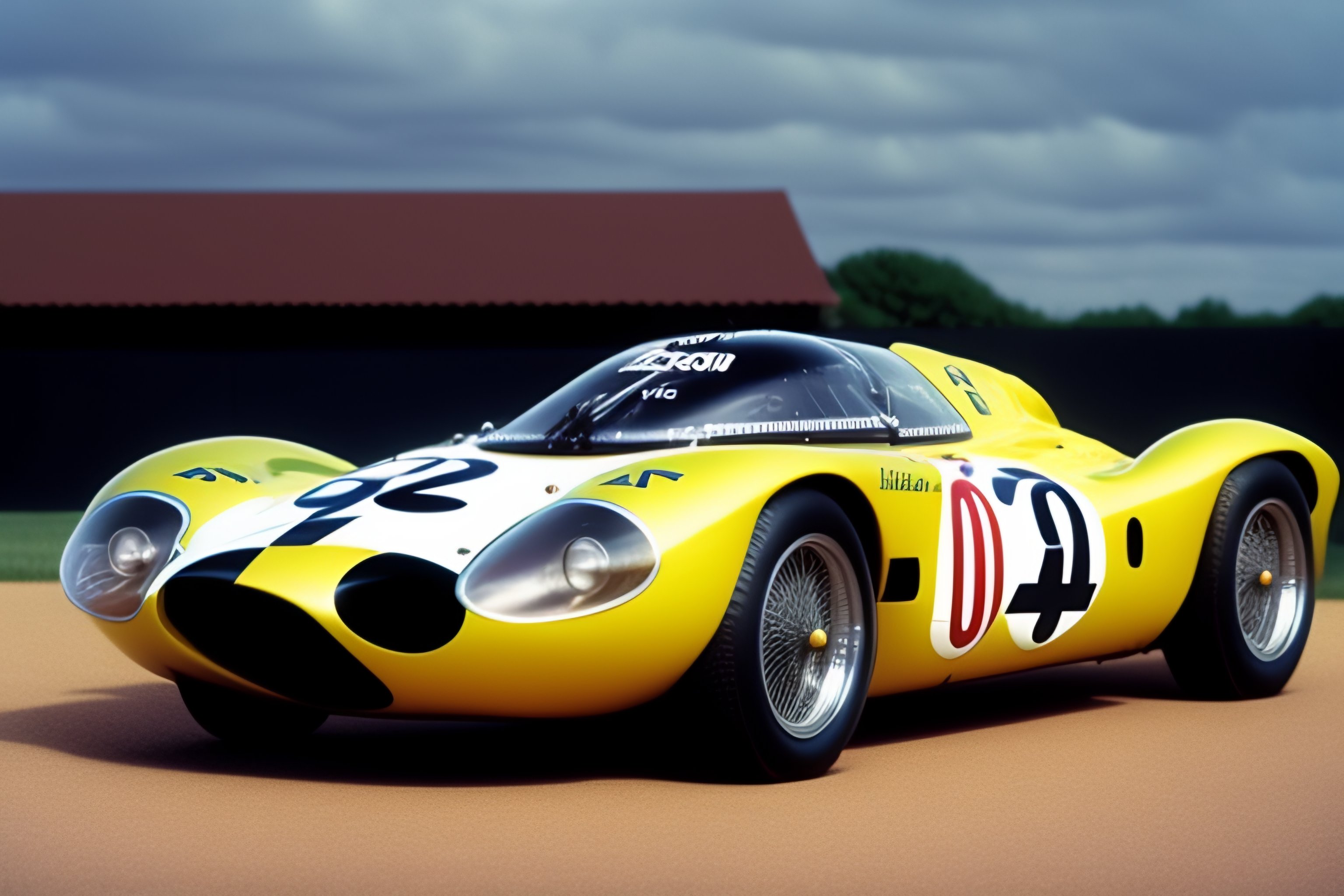 Lexica - An axolotl 1966 prototype race car at Le Mans