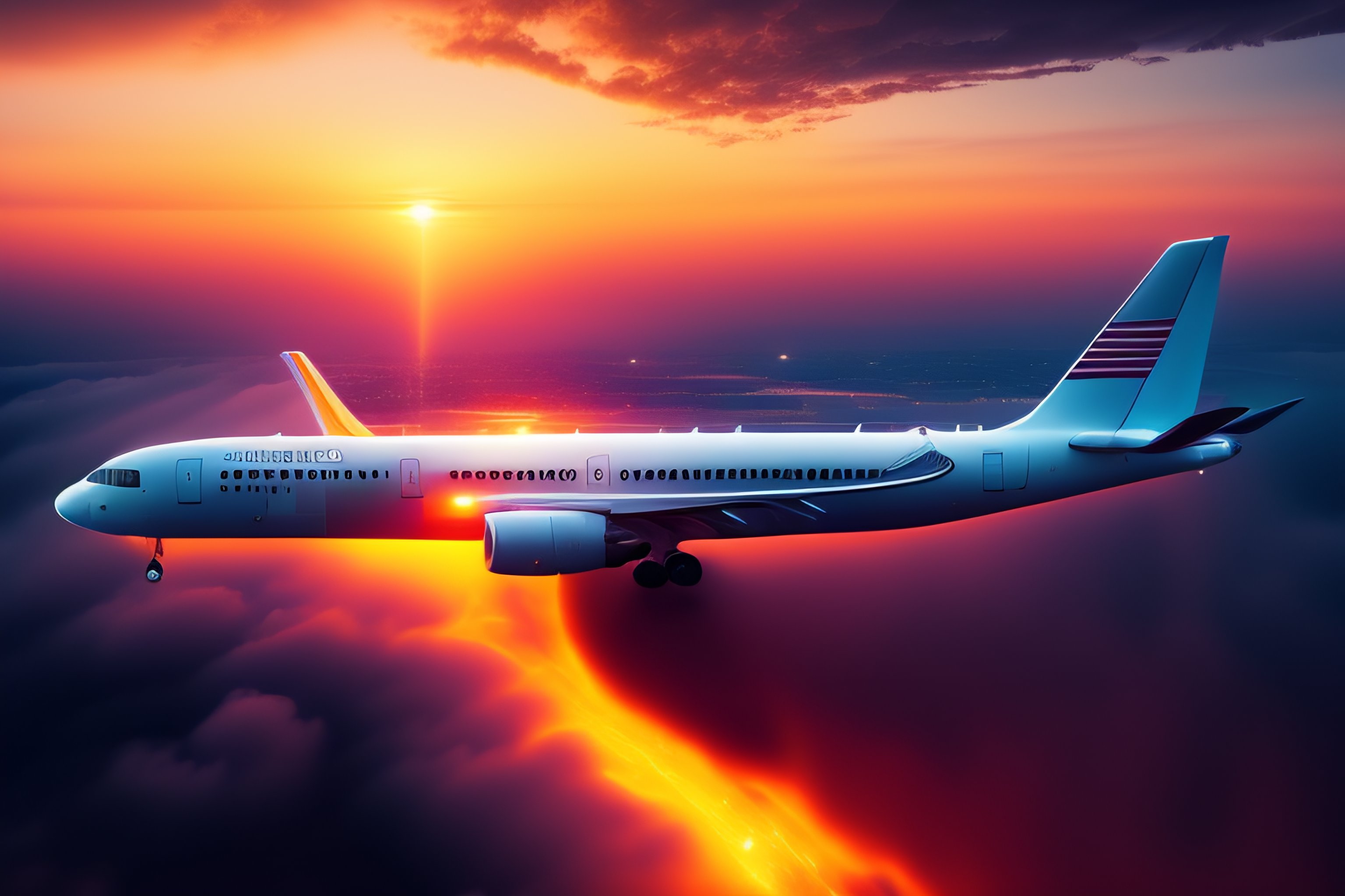 Lexica - Plane, Explosion, realistic, aerial shot, real photography ...