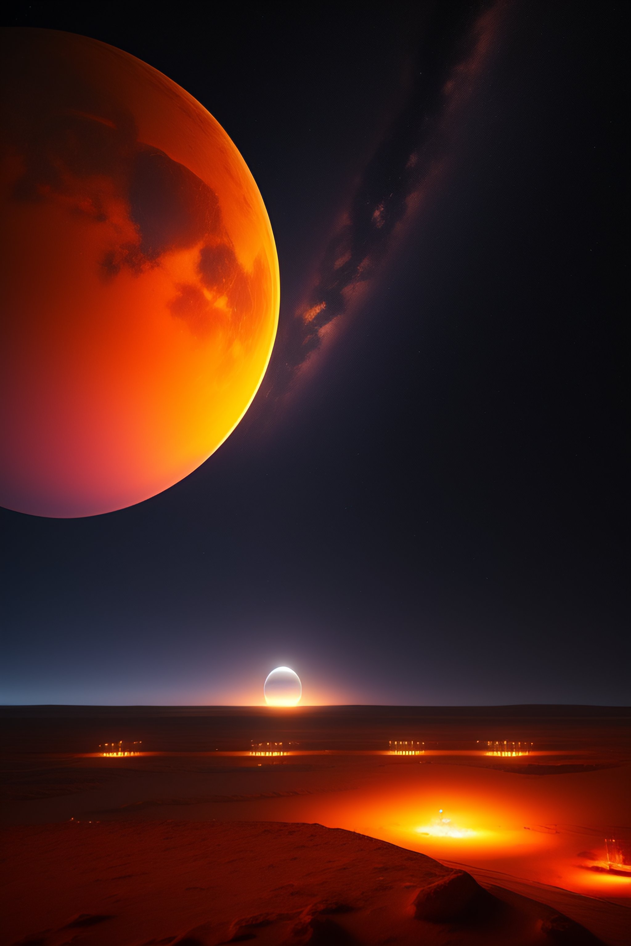 Lexica - 50mm Photograph of PSLV designed by ISRO landed on a Mars ...