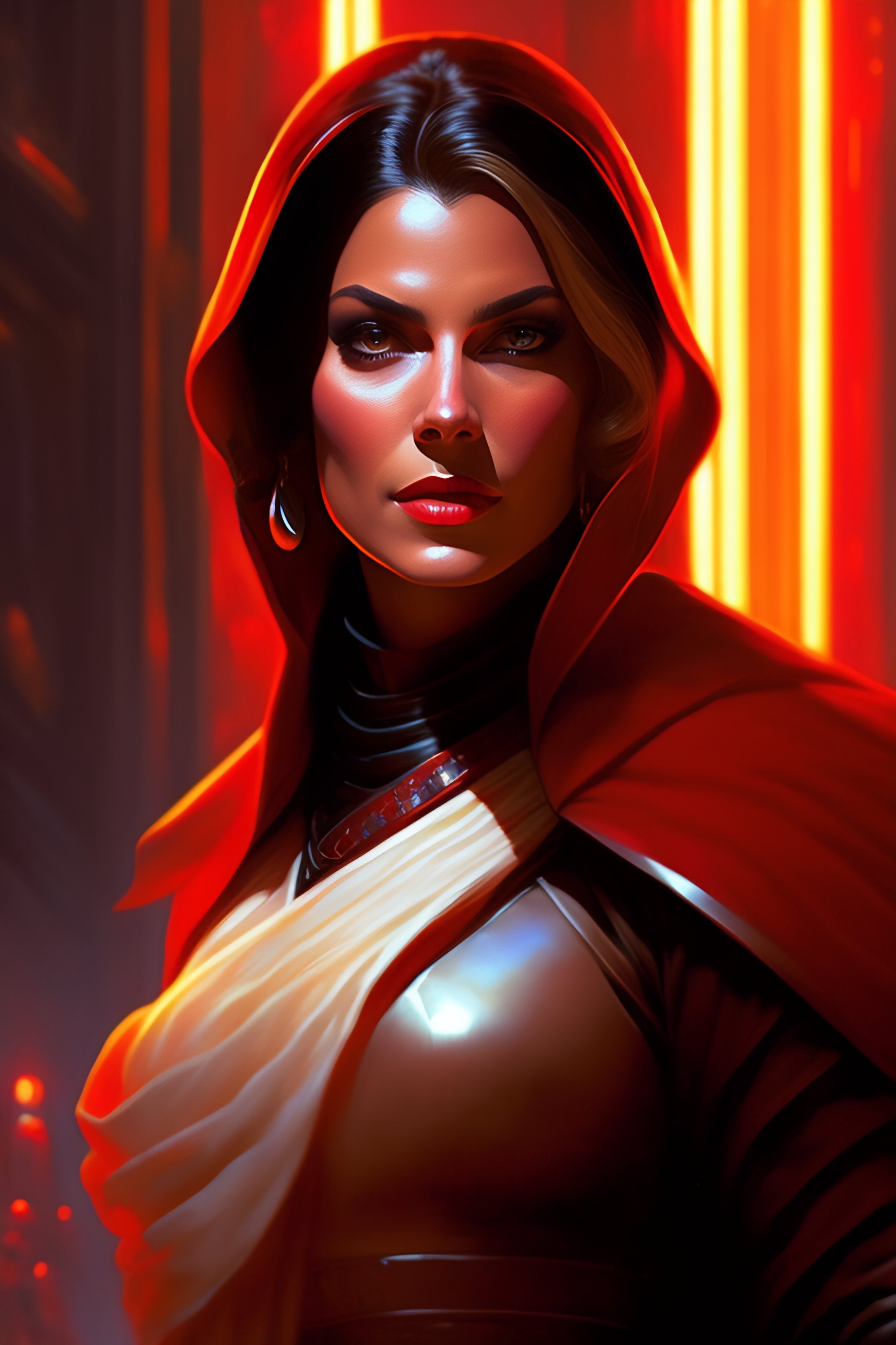 Lexica - A selfie taken during a party at the jedi temple, female Sith ...