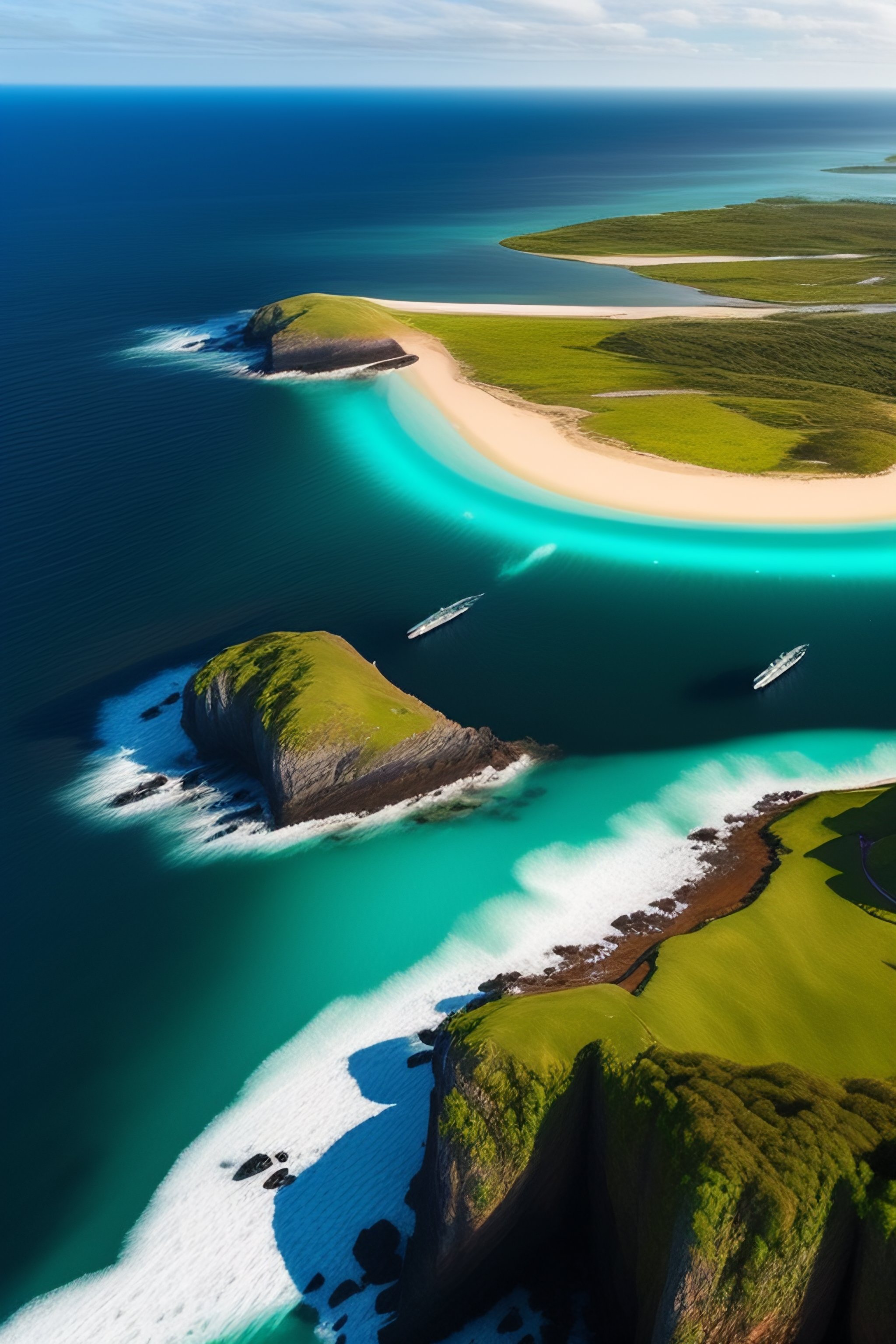 Lexica - Retinex drone photography this is a land on an unforgiving ...