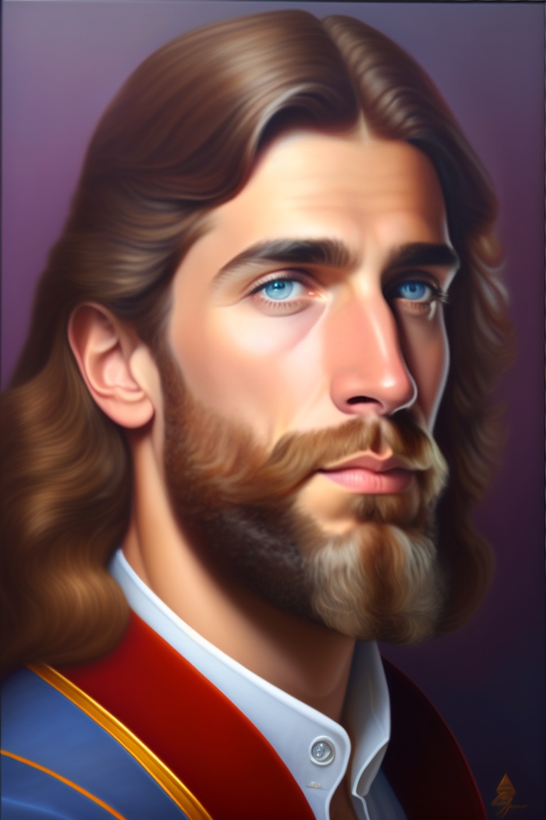 Lexica - A portrait of Pythagoras of Samos, beautiful painting with ...