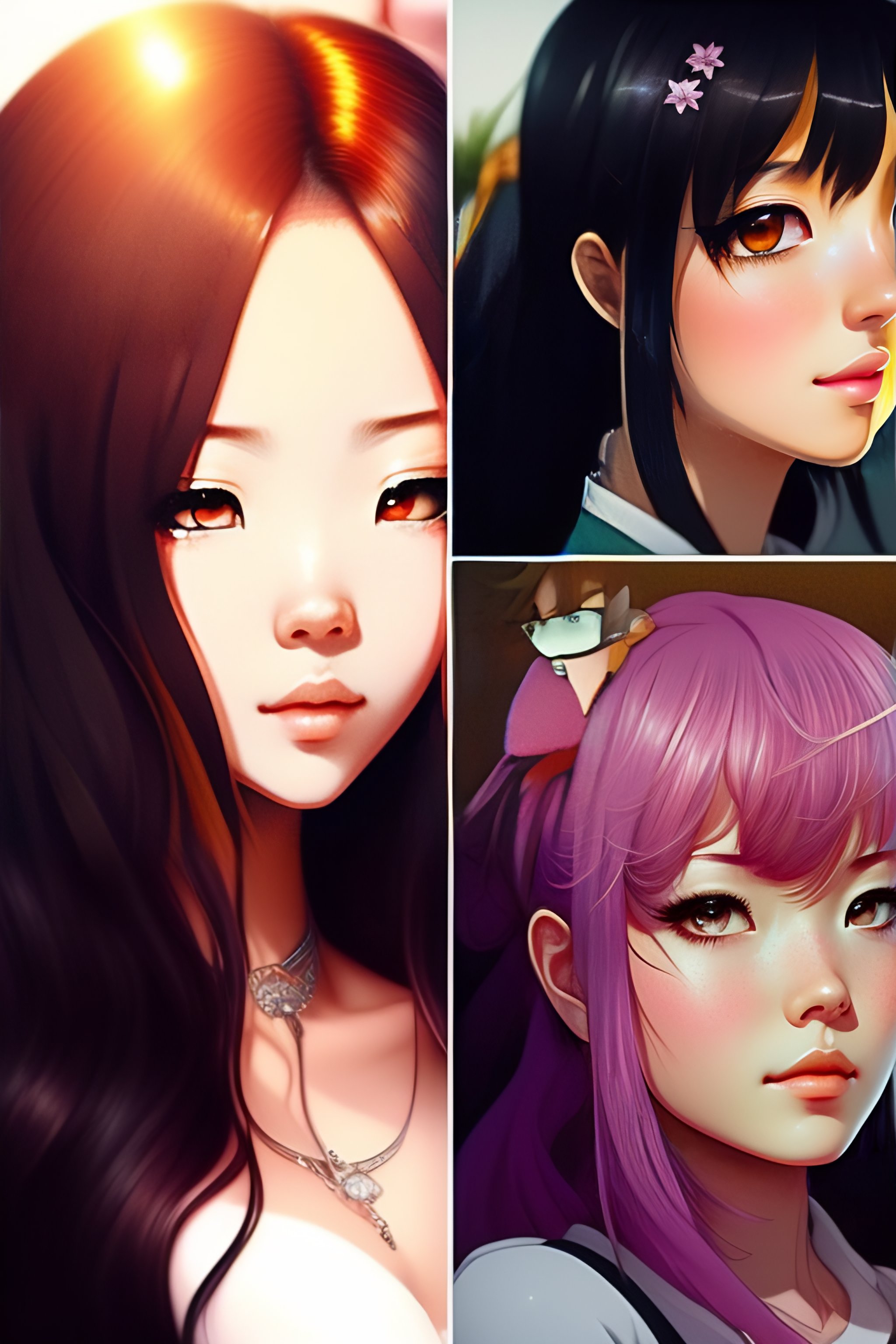 Lexica - Portrait of a 20-year-old girl anime