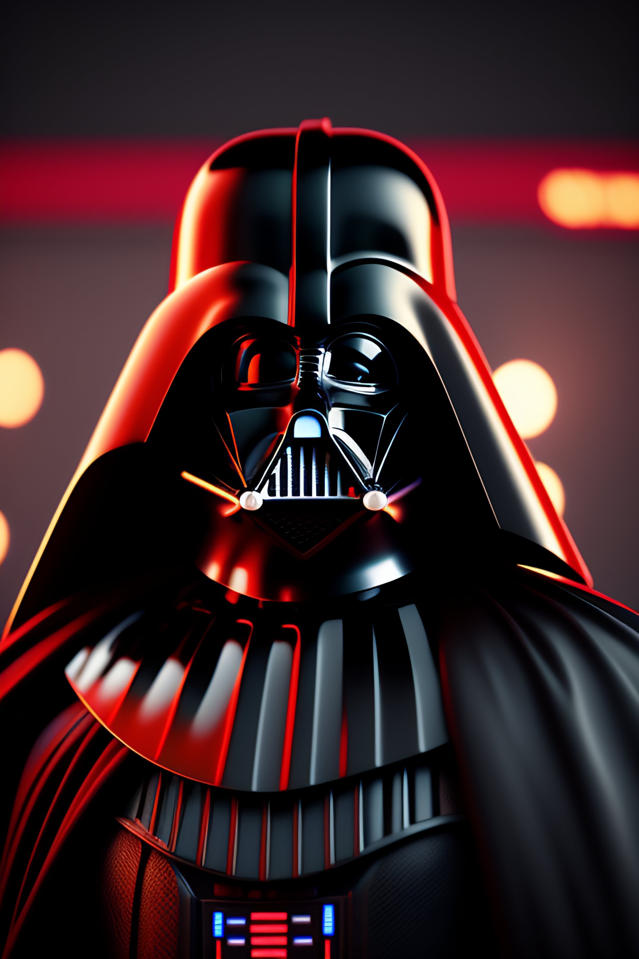 Lexica - Darth vader, genndy tartakovsky, hyperrealism, volumetric ...