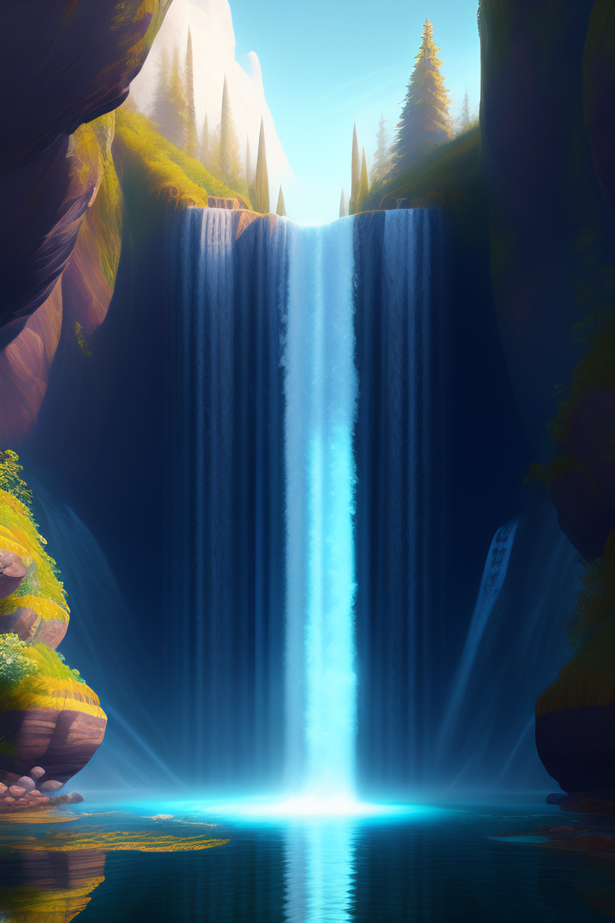 Lexica - Cry turning into waterfalls,eyes wide open, fame of thrones ...