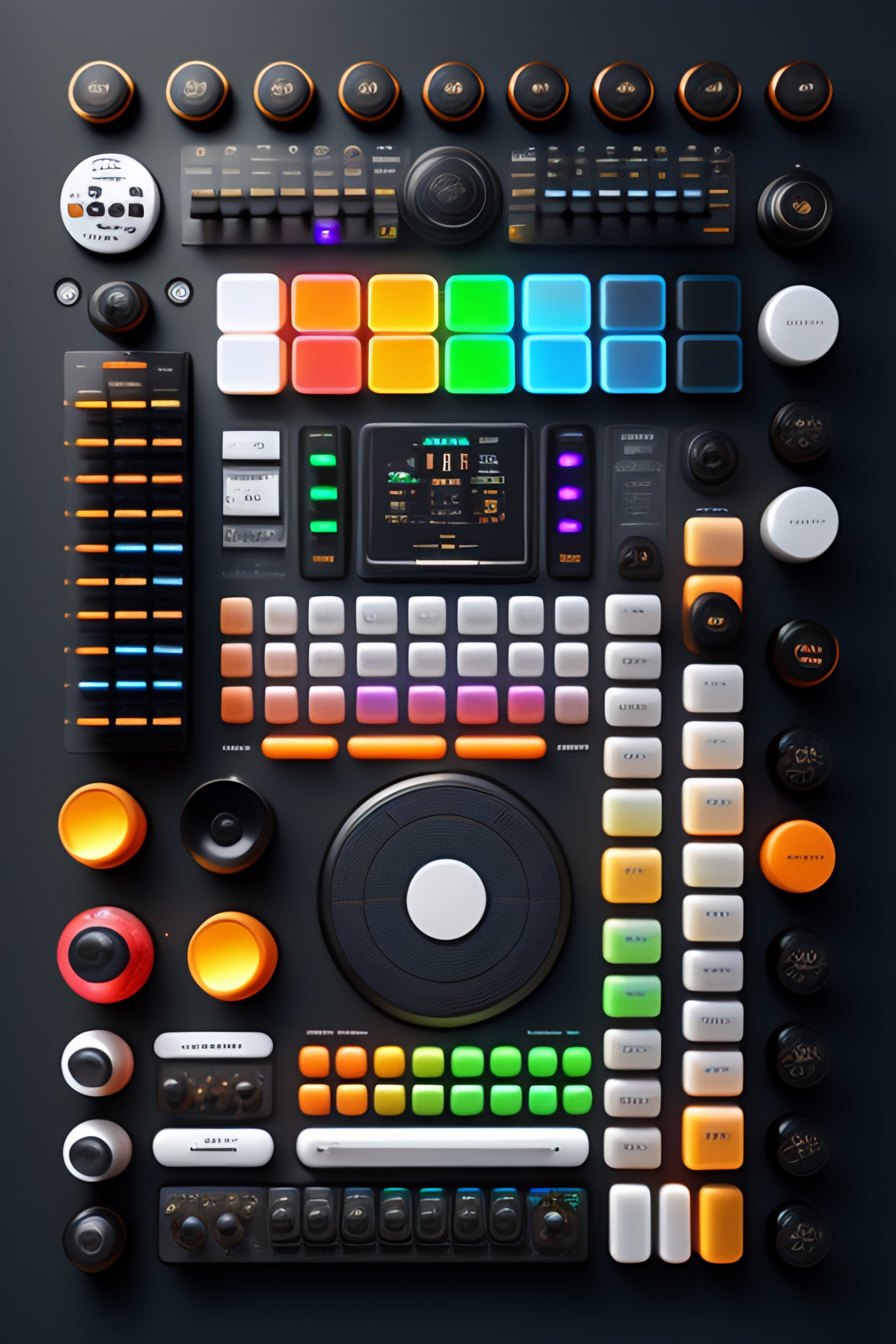 Lexica - Roland rhythm machine beat pad buttons, Costumes and props ...