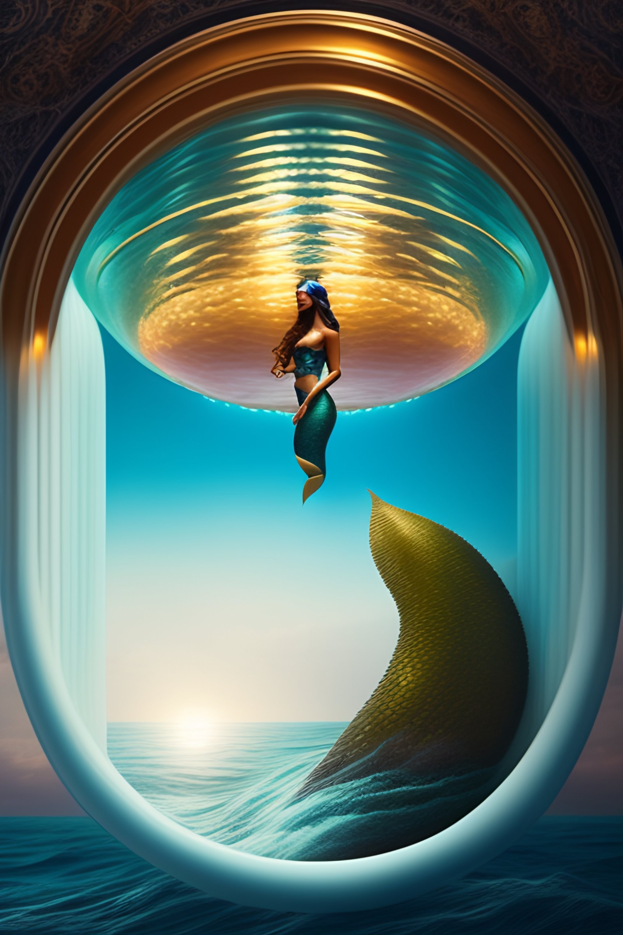 Lexica - Trump mermaid