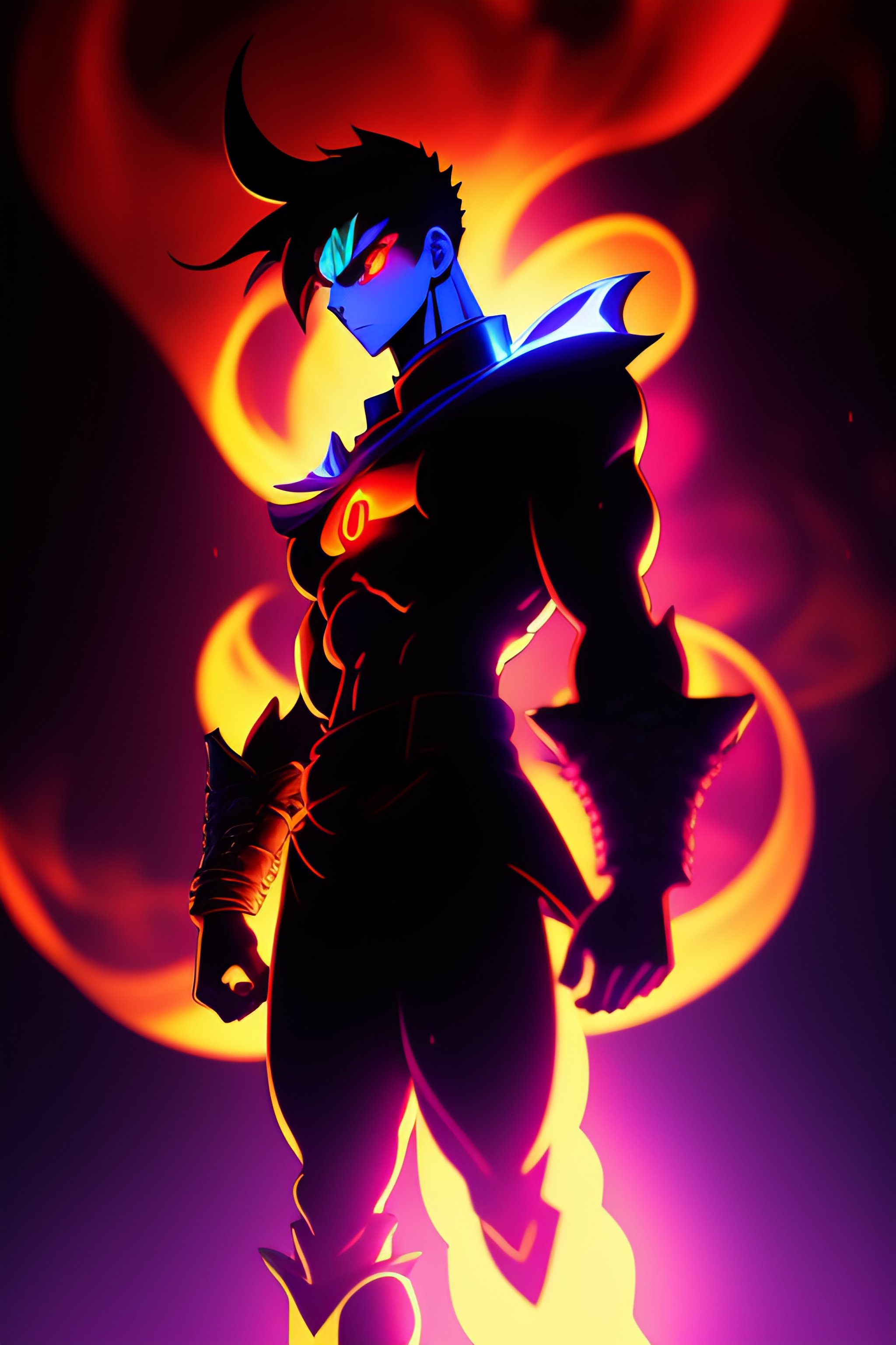 Lexica - New stand frob Jojo Bizarre adventures, Menacing Shadow demon ...